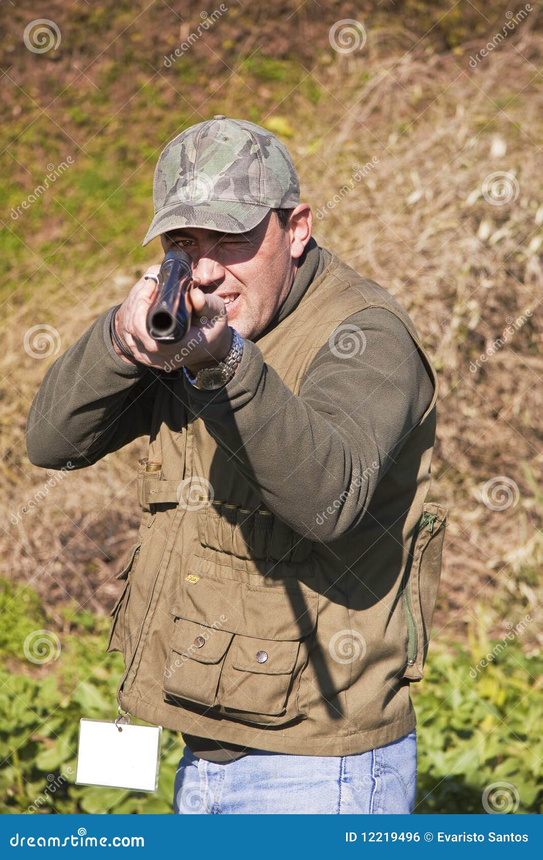 Man hunter stock photo. Image of good, earth, natural - 12219496