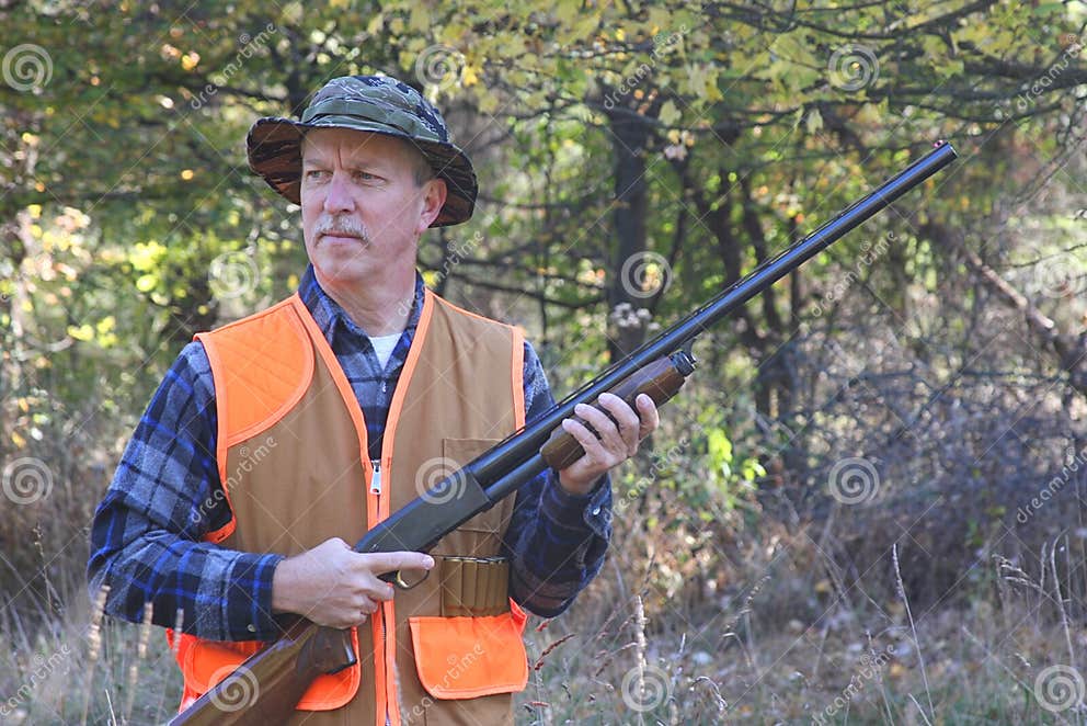 Man Hunting stock image. Image of hunter, grass, kill - 3530727