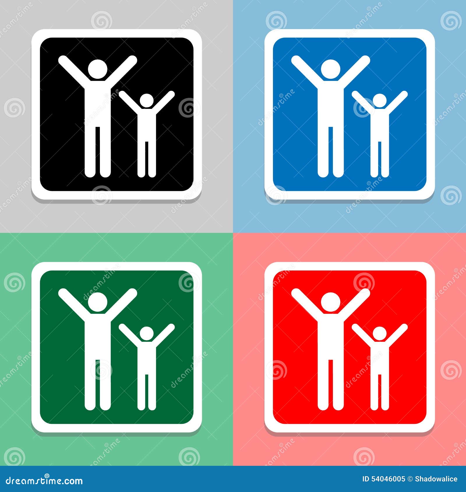 Man Icon Great for Any Use. Vector EPS10 Stock Illustration ...