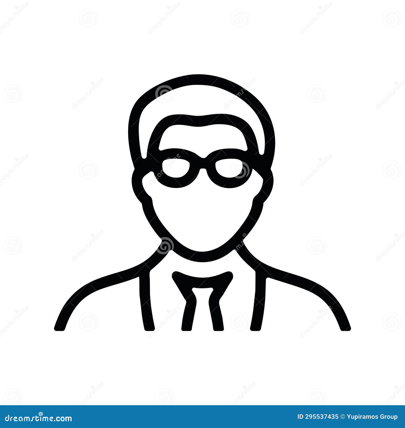 Man icon illustration stock vector. Illustration of isolated - 295537435