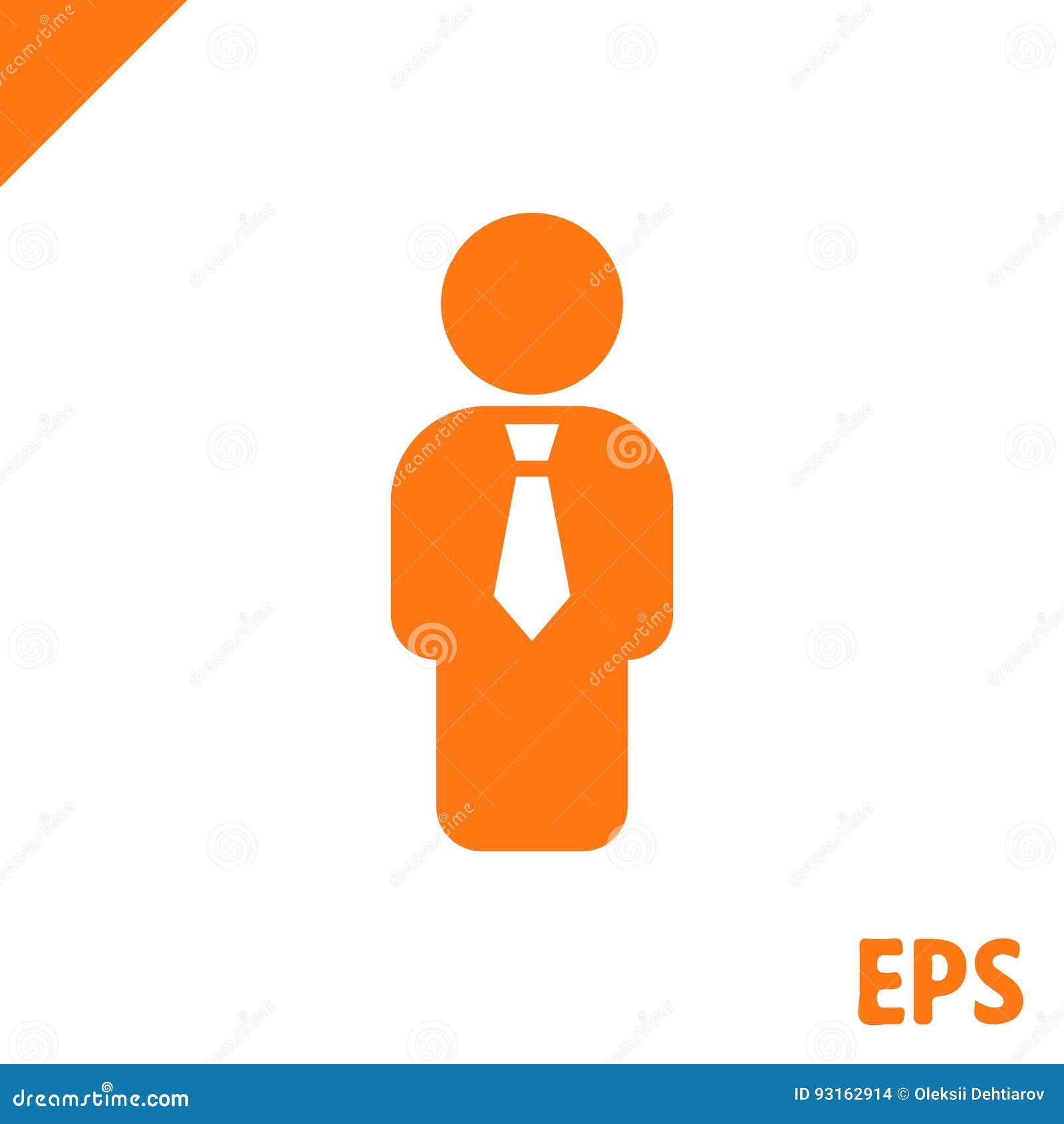 Man Icon Stock Vector Illustration Flat Design Stock Vector ...