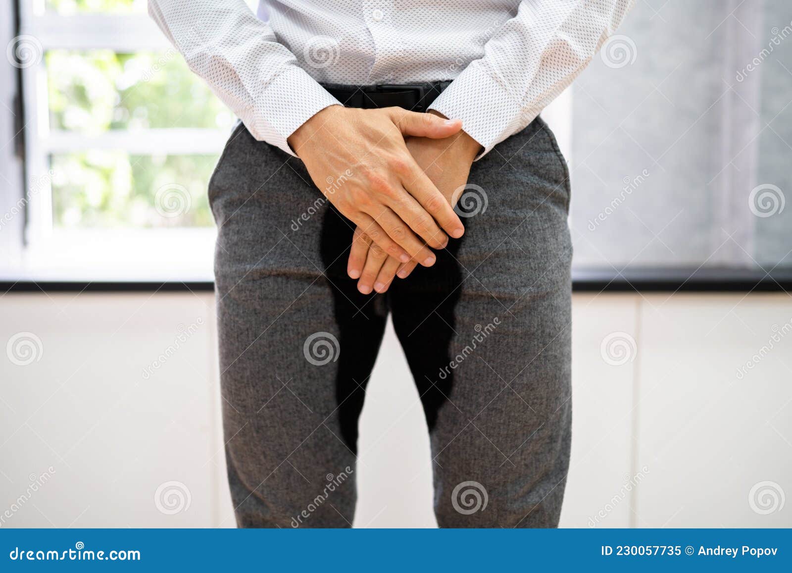 Man with Incontinence and Urinary Dysfunction Stock Image - Image of ...