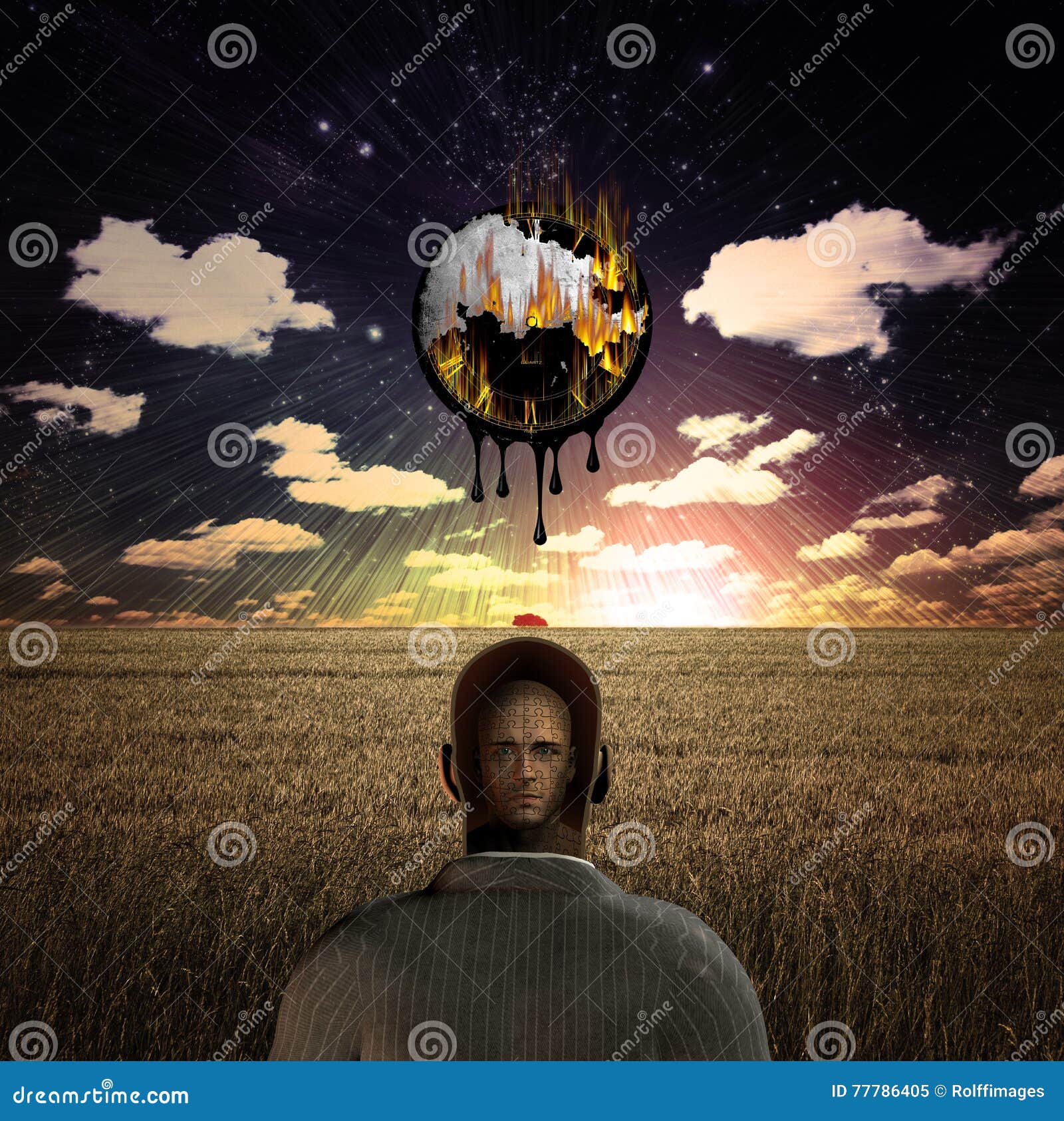 Man stock illustration. Illustration of intellectual - 77786405