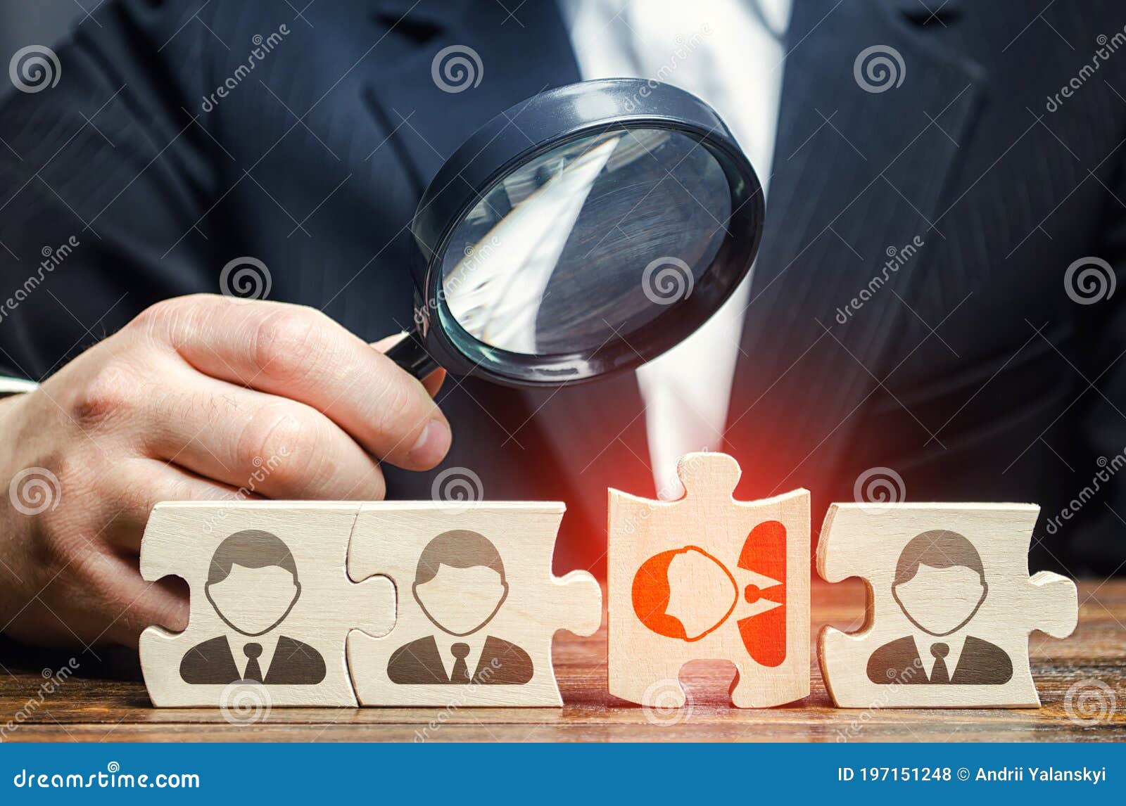 The Man Inspects the Reason for the Fragmentation of the Team. a Toxic ...