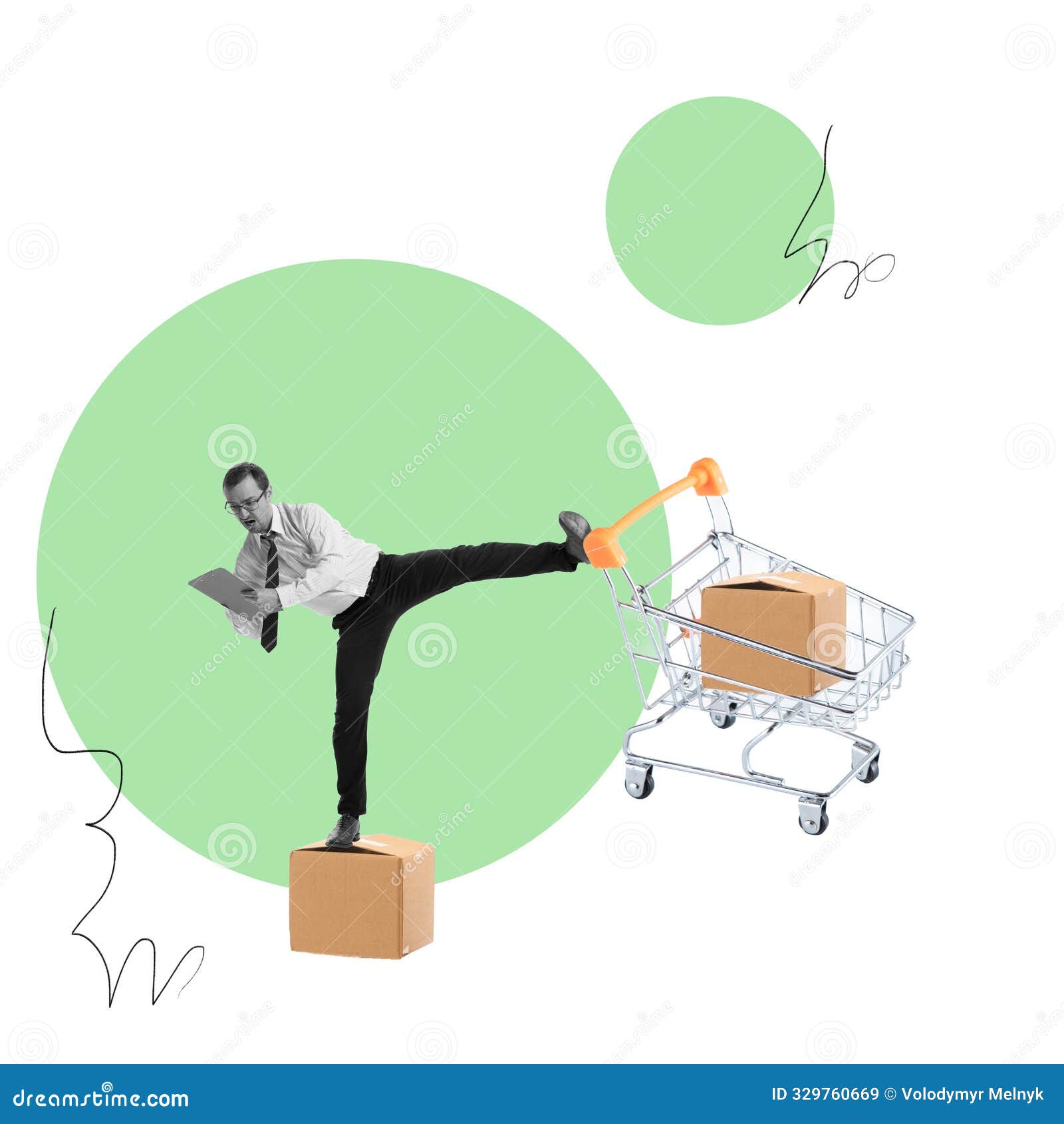 Making Inventory Isolated Cartoon Vector Illustrations. | CartoonDealer ...