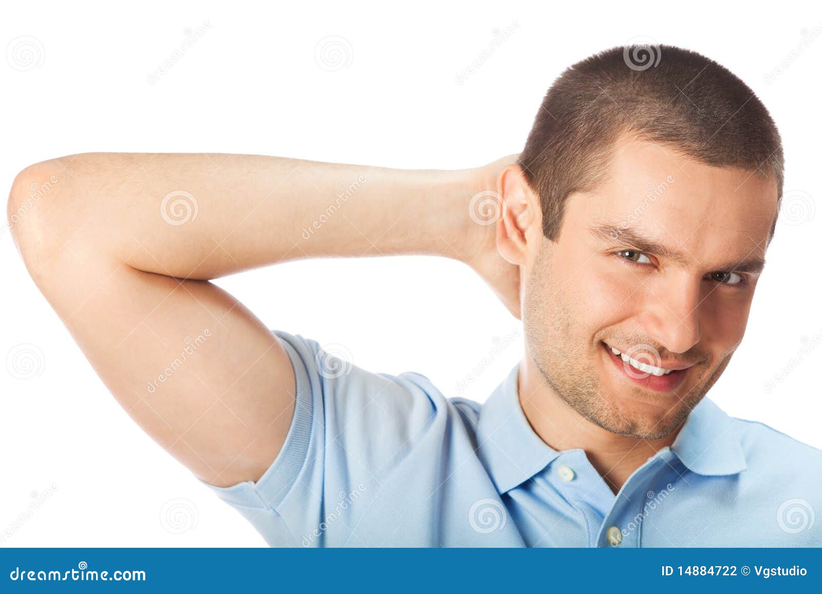 Man isolated stock photo. Image of horizontal, health - 14884722