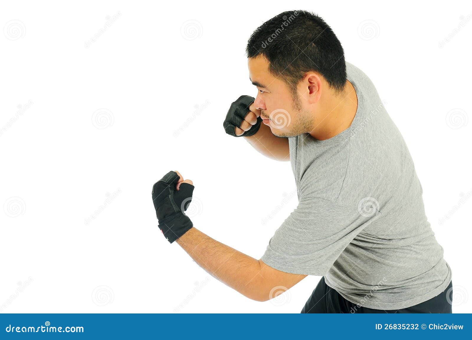Man jab body combat stock photo. Image of cuff, warm - 26835232