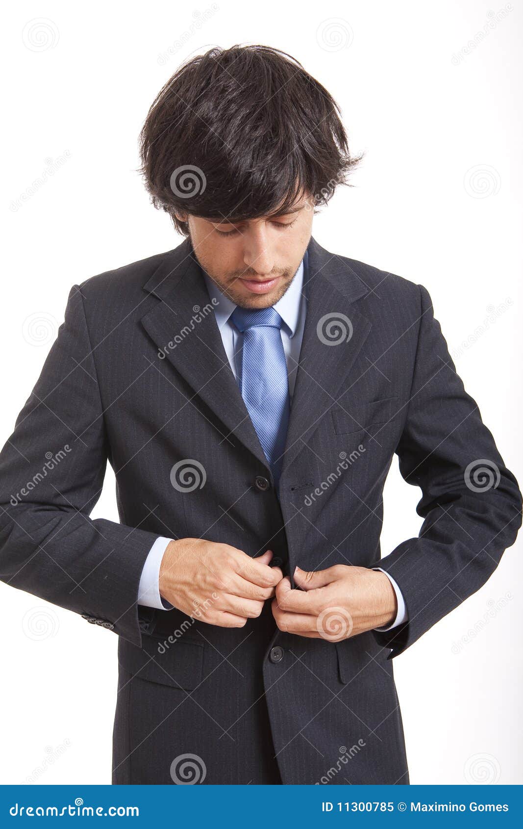 Man with a jacket stock image. Image of piece, shirt - 11300785