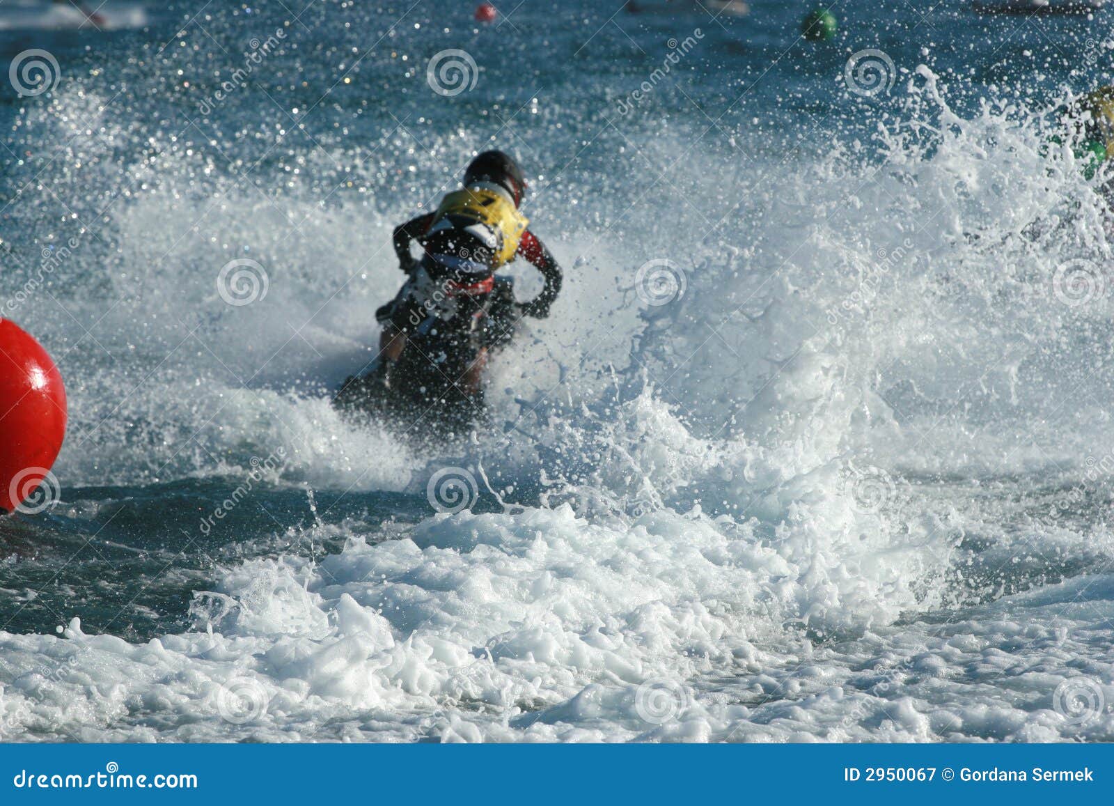 Man On A Jet Ski Picture. Image: 2950067