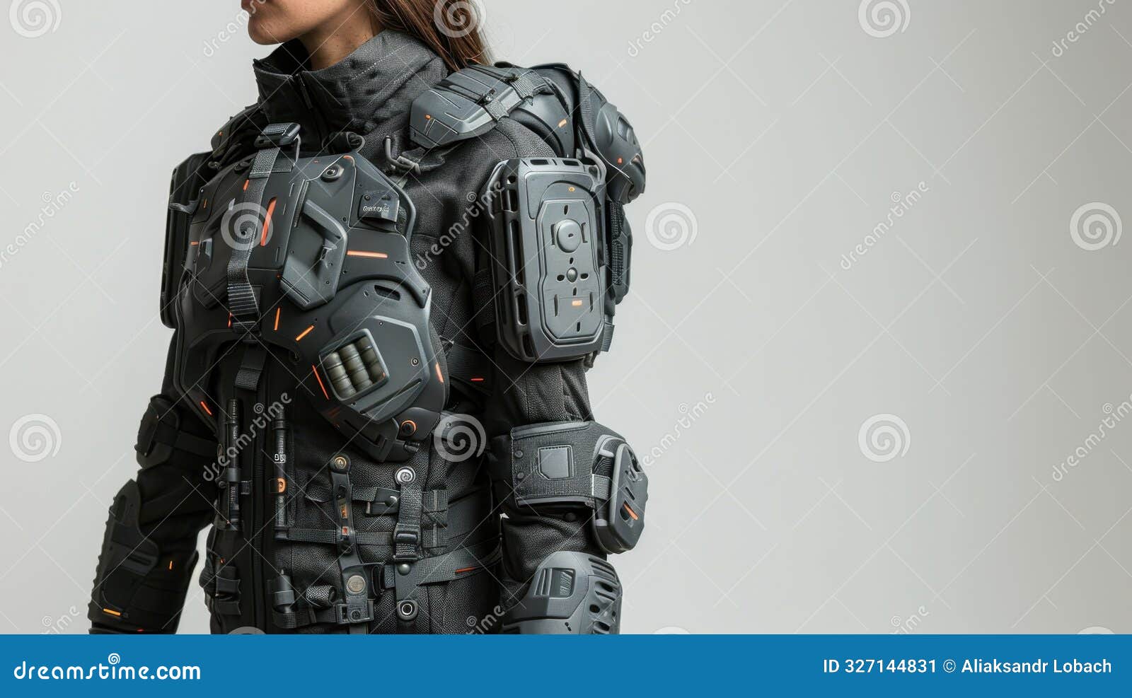 A Man in a Jet Suit. a Man in a Tactical Space Suit Stock Image - Image ...