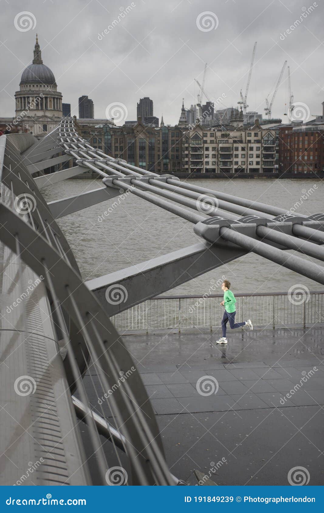 Portrait of Young Man Jogging Editorial Stock Image - Image of runner ...