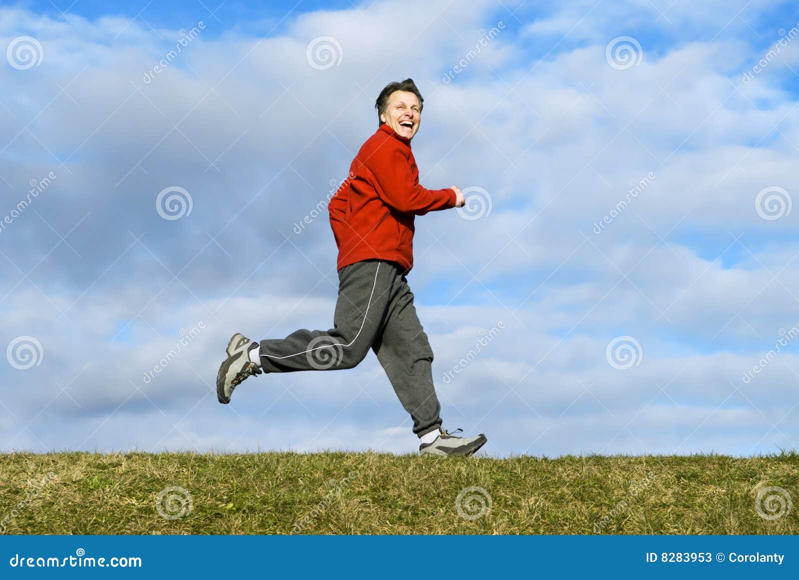 Man jogging stock image. Image of sportsman, exercise - 8283953