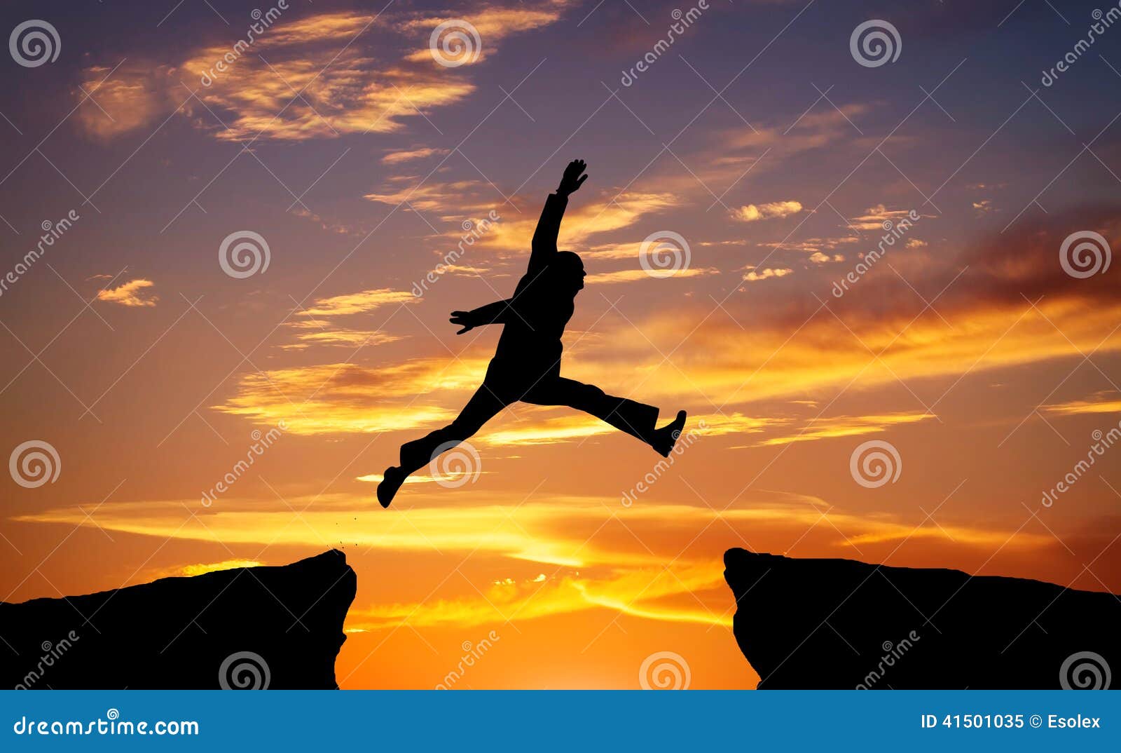 Man Jump Gap Sunset Fiery Background Stock Photos - Free & Royalty-Free ...