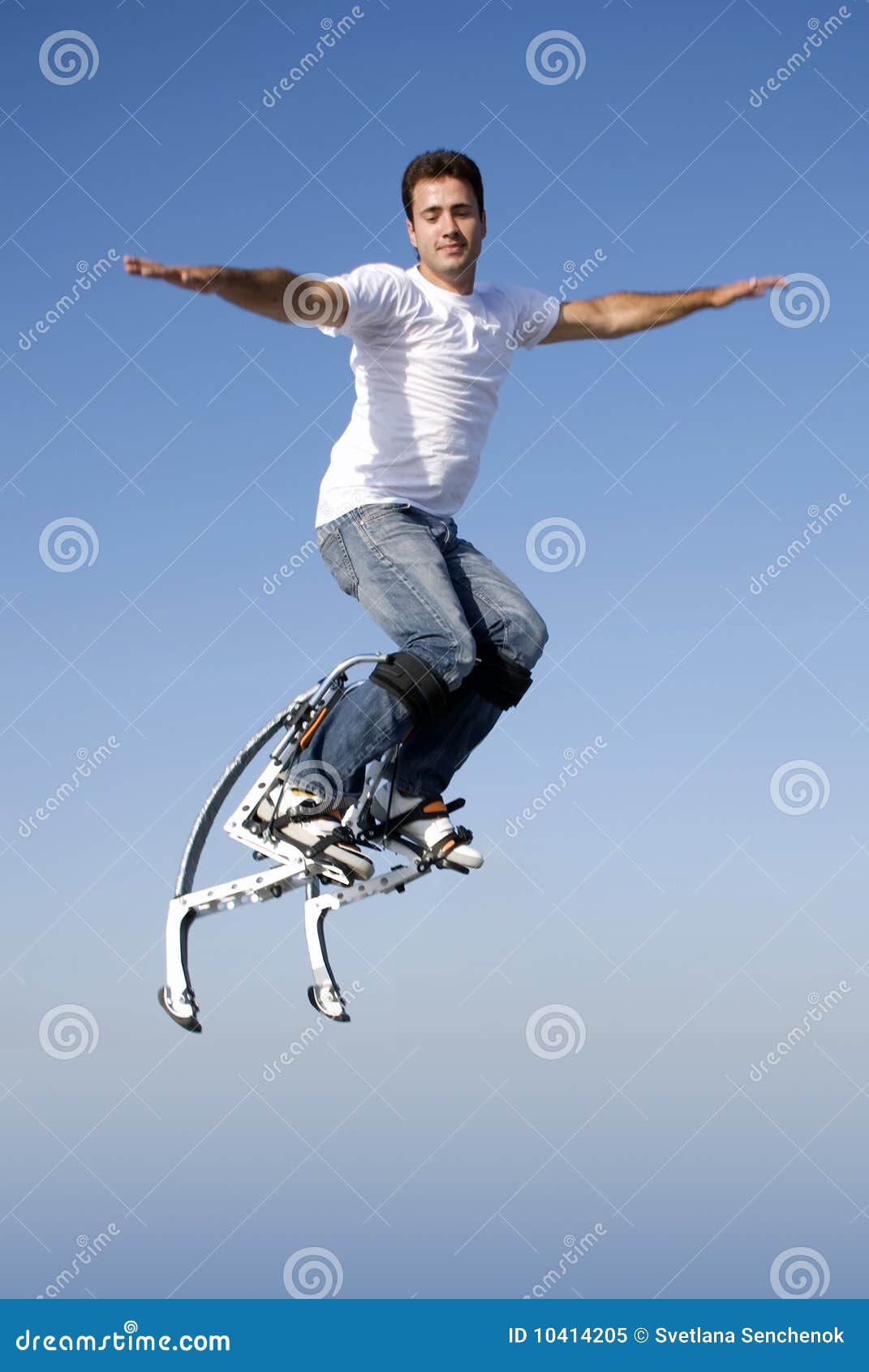 Man jumping stock image. Image of life, active, freedom - 10414205