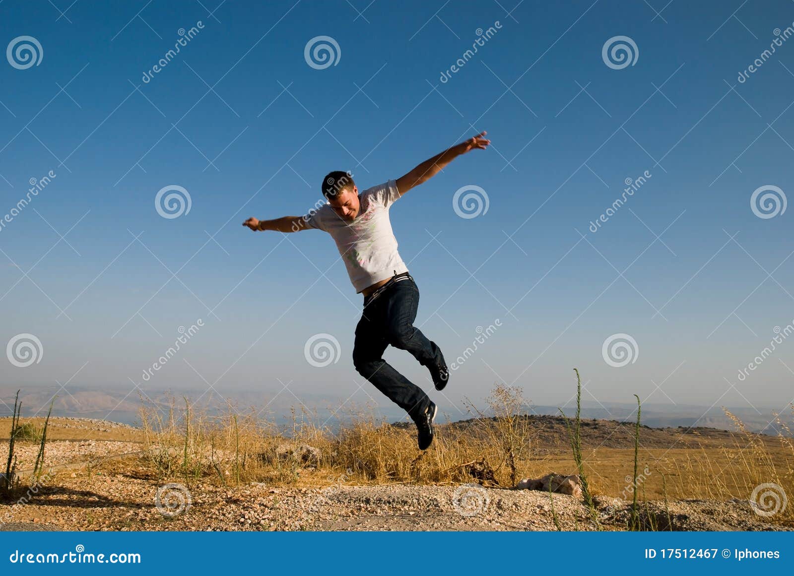 Man Jumping stock image. Image of high, healthcare, achievement - 17512467