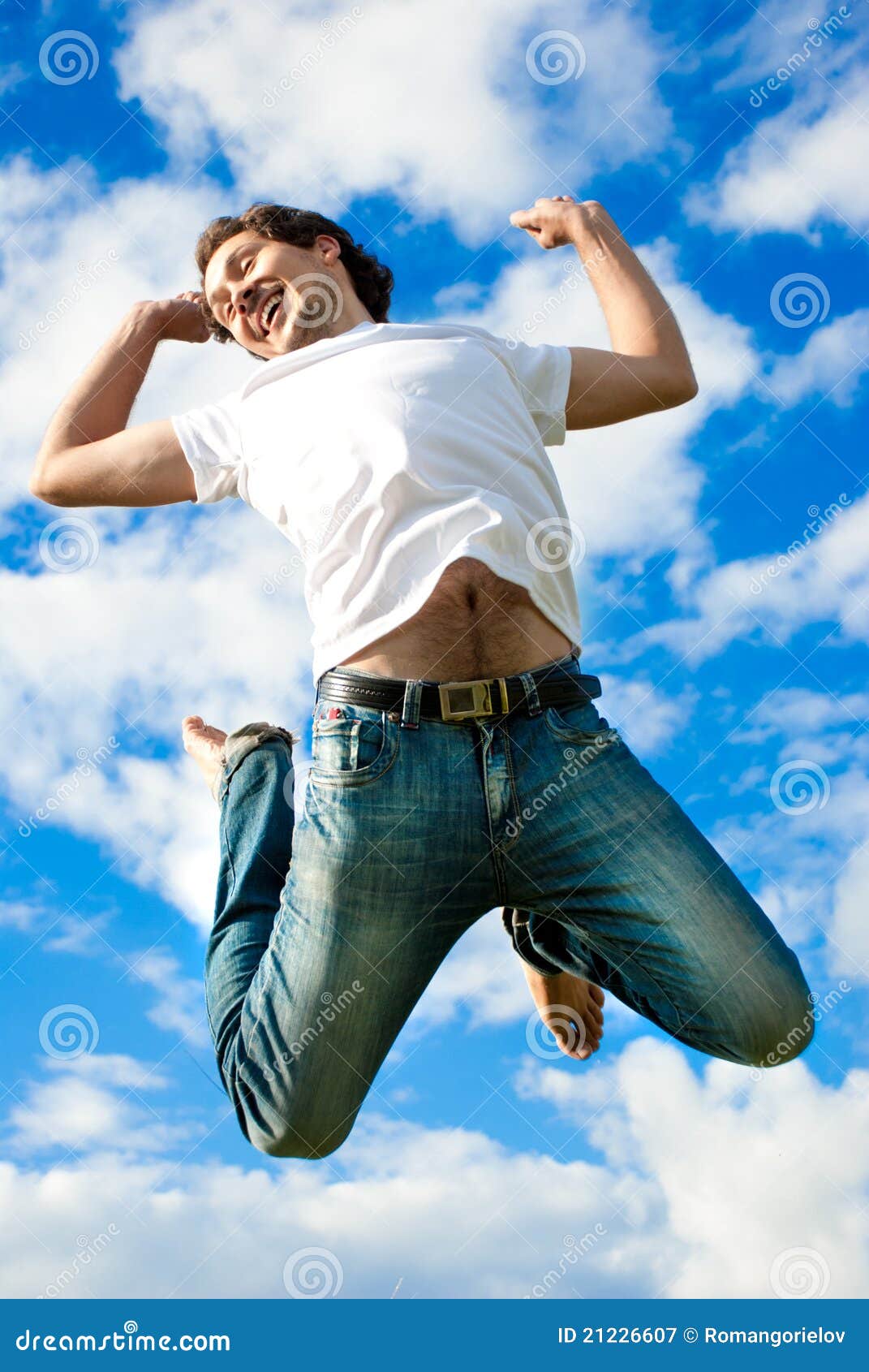 Man jumping stock image. Image of outdoor, nature, concept - 21226607