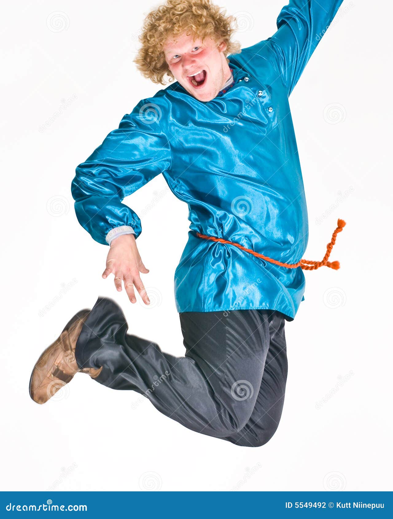 Man jumping in costume stock photo. Image of colours, male - 5549492