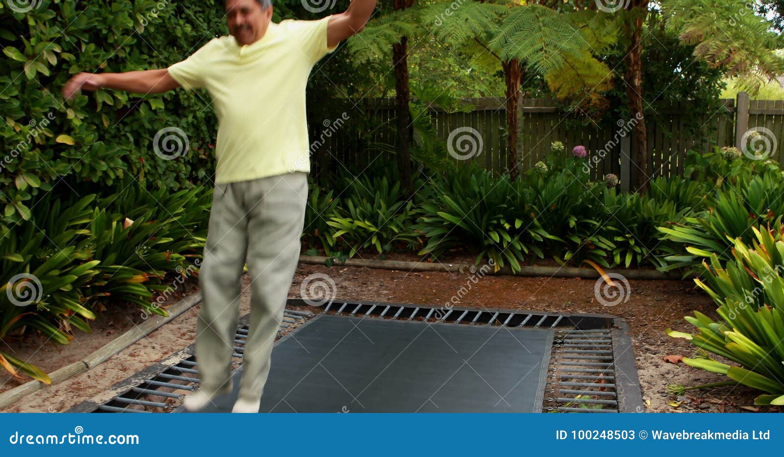 Person Jumping Up And Down