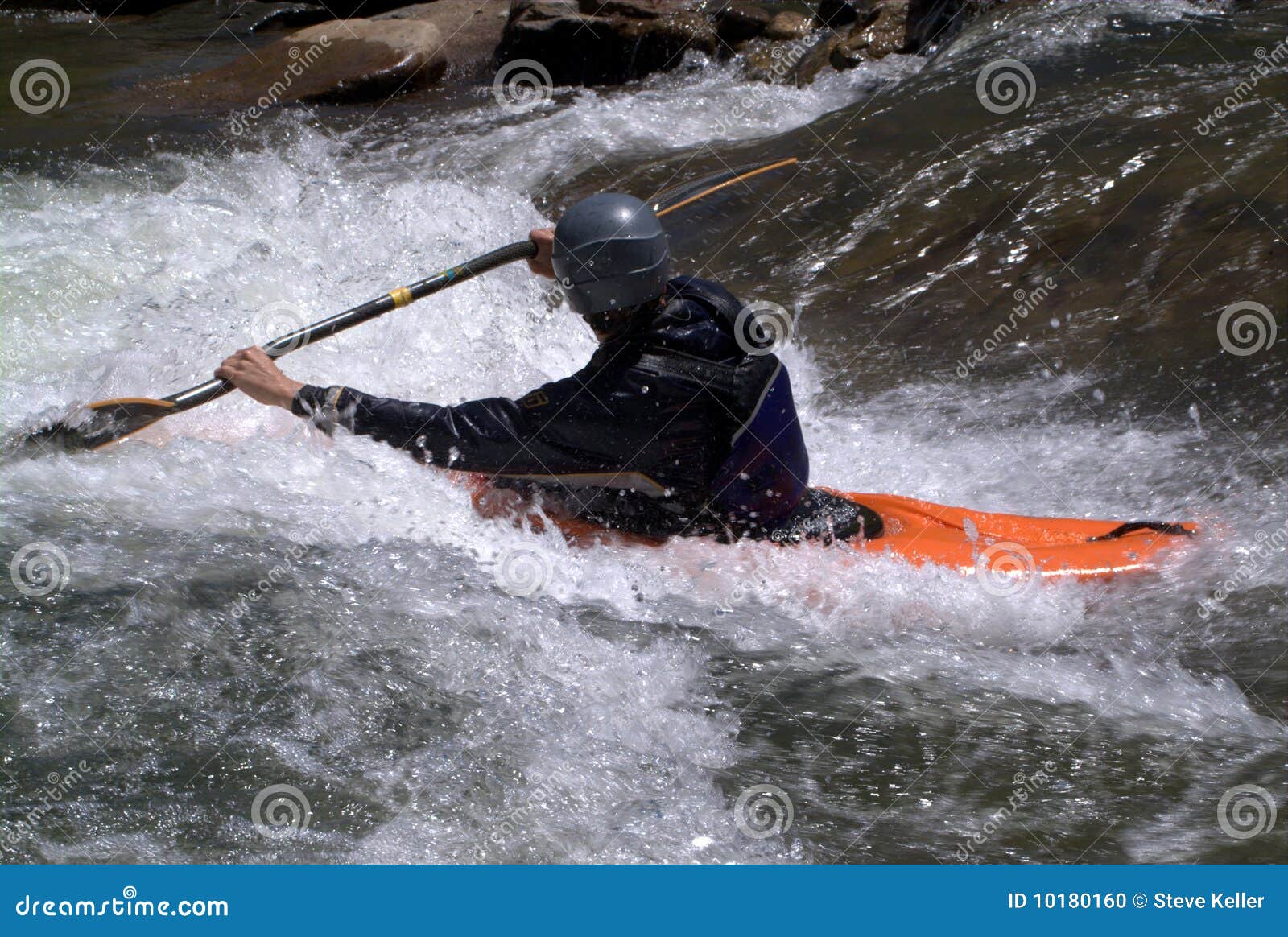 Man kayaking stock photo. Image of clear, america, dangerous - 10180160