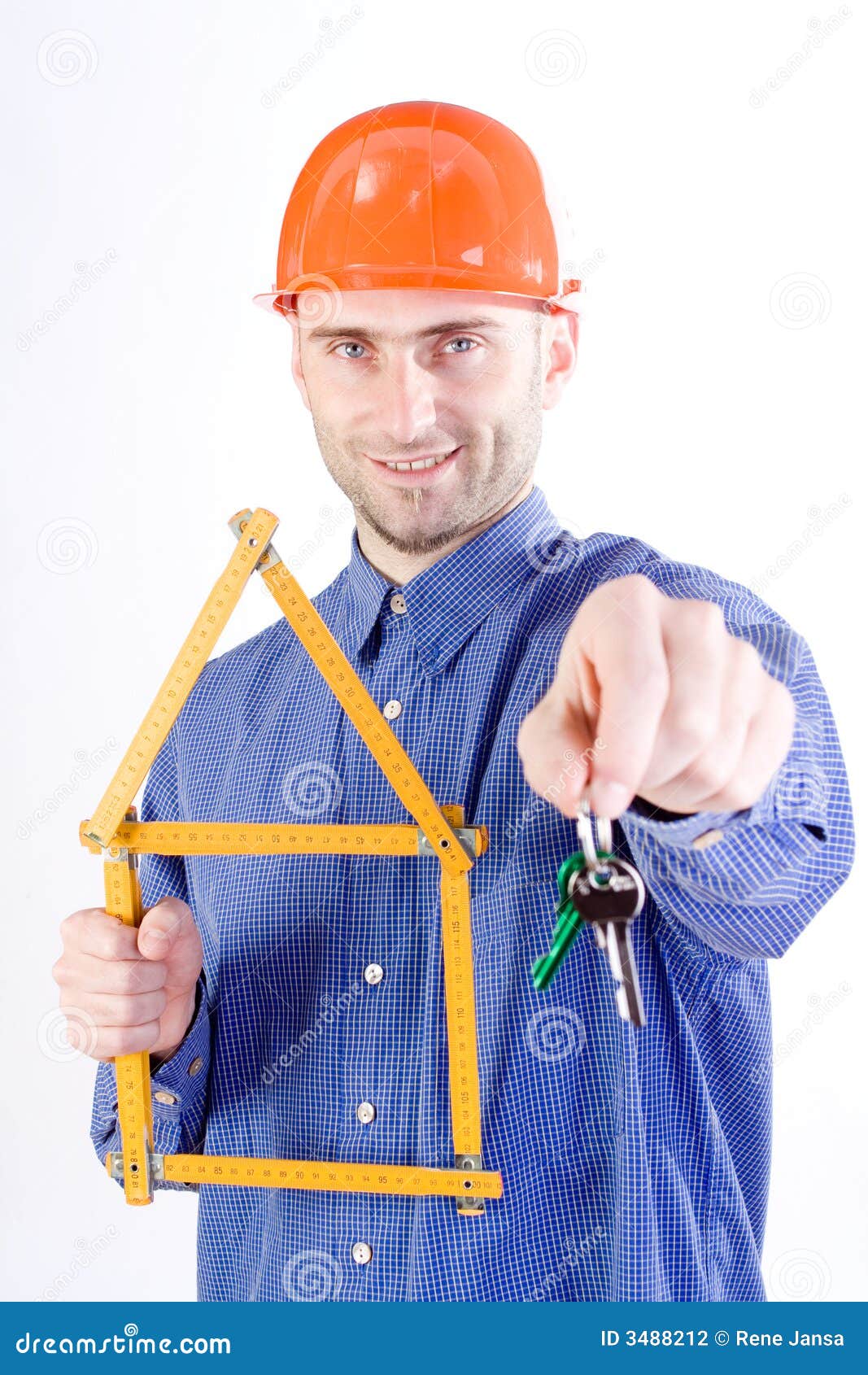 Man Holding Rulers Keys Stock Photos - Free & Royalty-Free Stock Photos ...