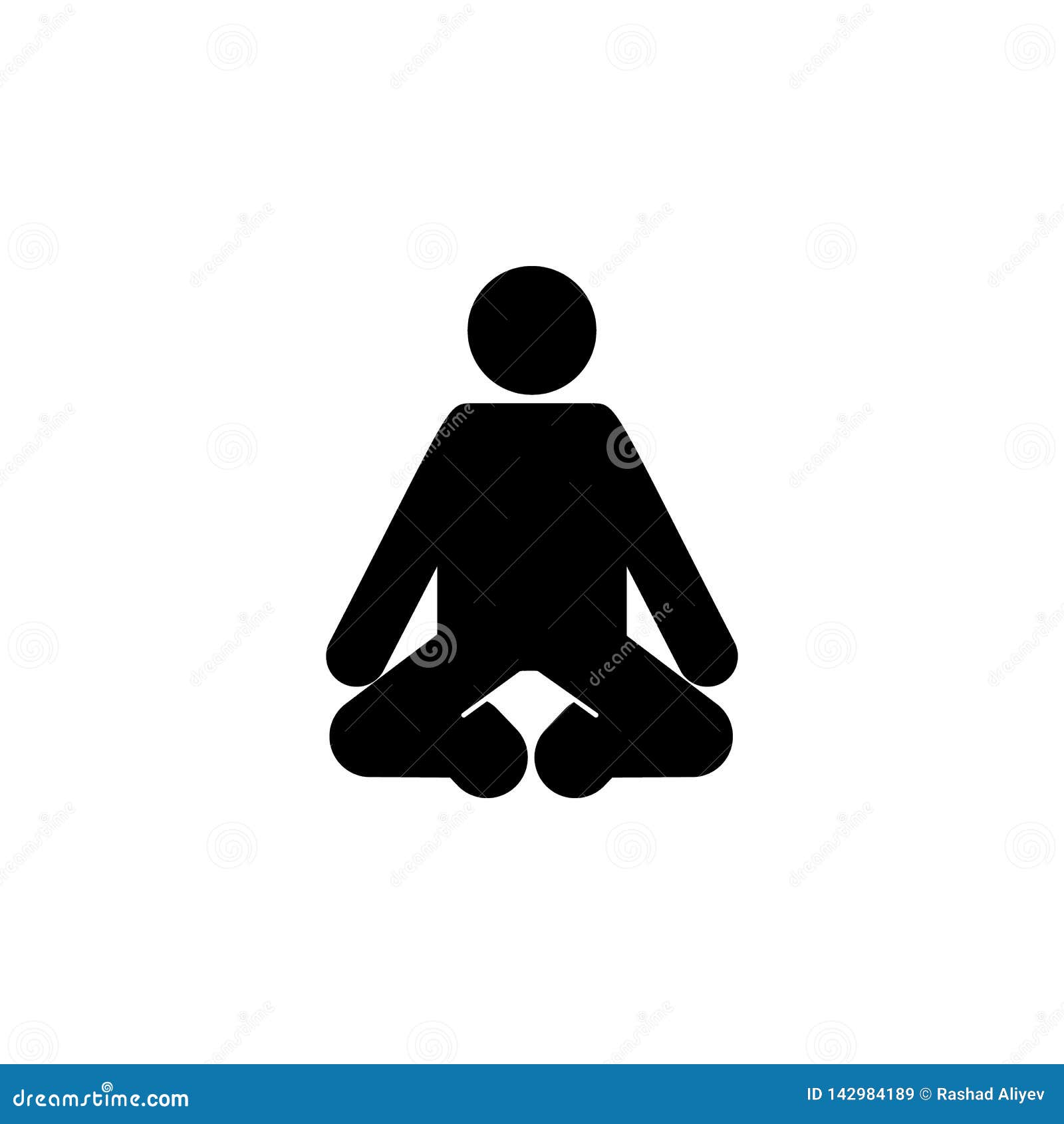 Man, Knee, Bend Icon. Element of Man Squatting Icon for Mobile Concept ...