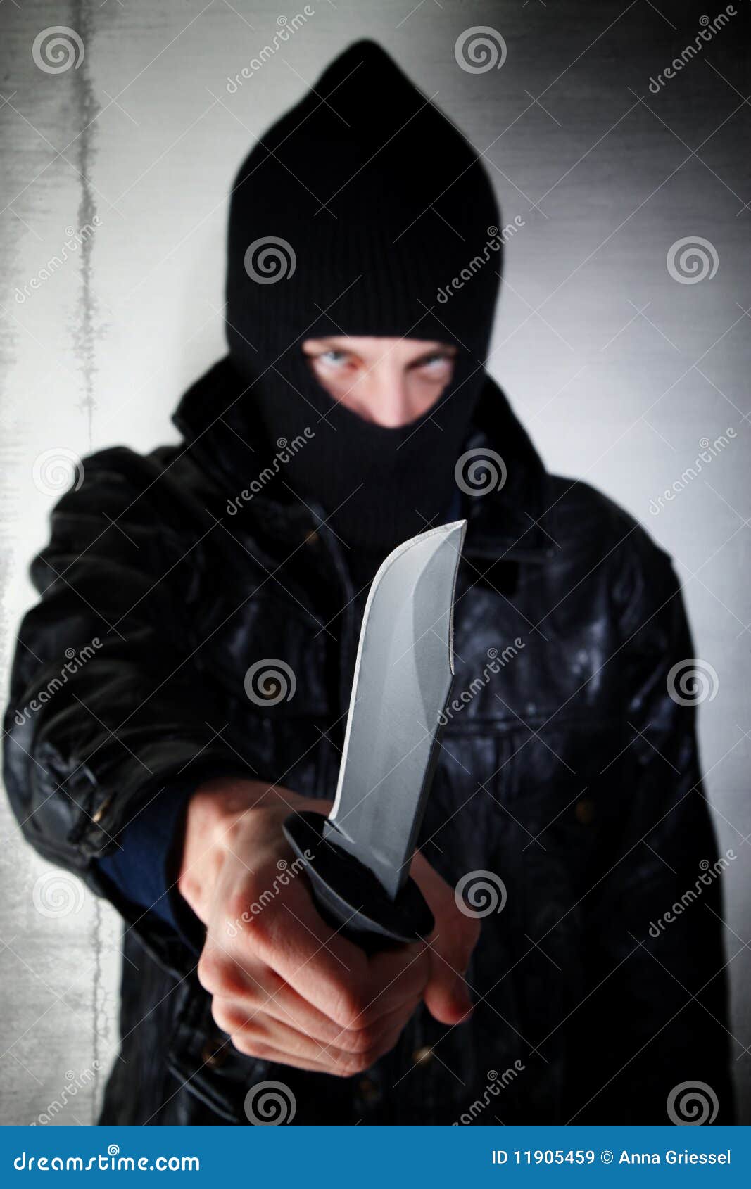 Man with knife stock image. Image of concrete, mean, crook - 11905459
