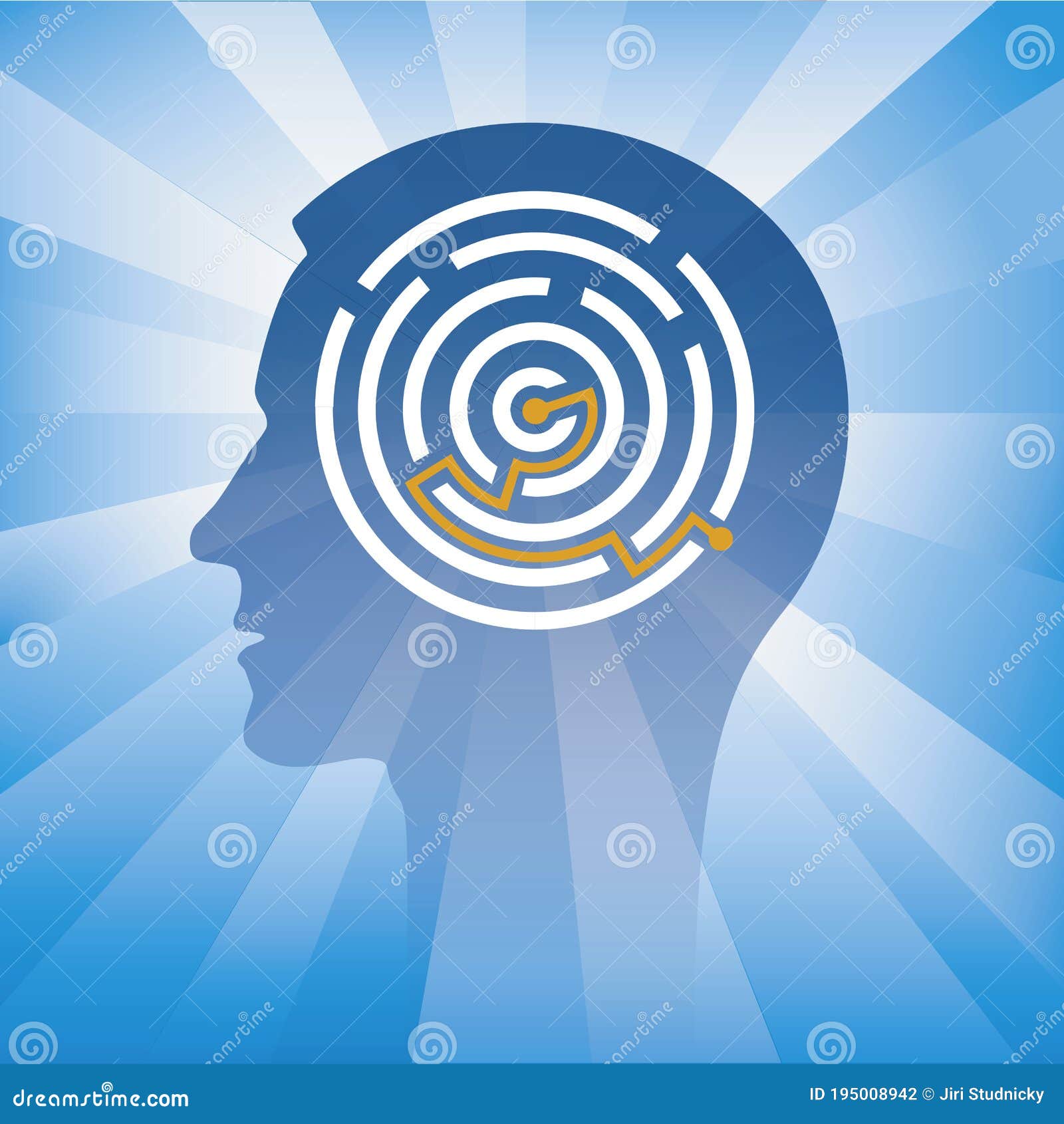 Man,Labyrinth, Smart Solution. Stock Vector - Illustration of game ...