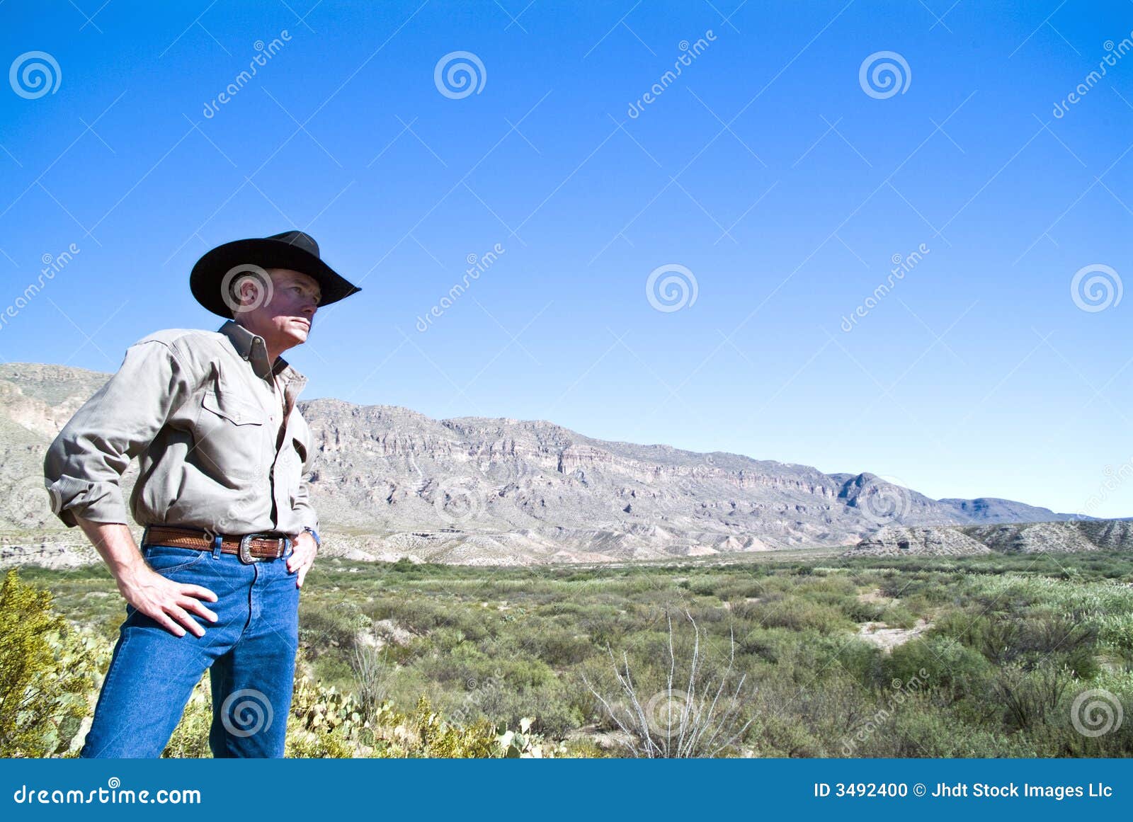 The Man, the Land stock photo. Image of climate, bright - 3492400