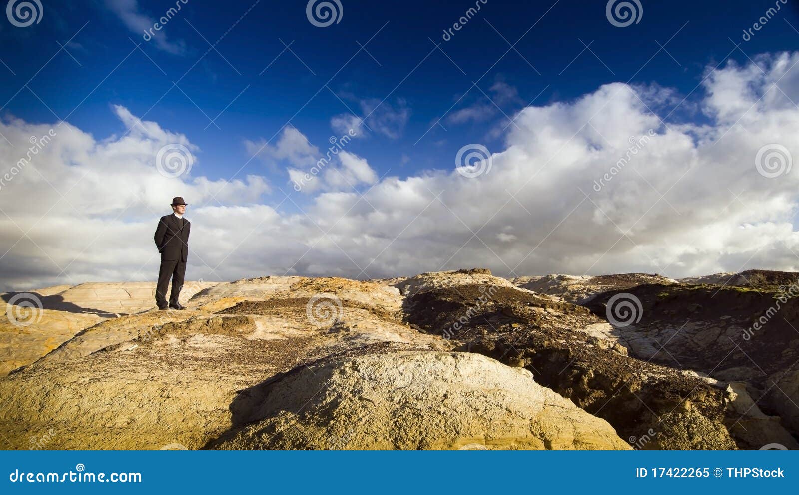 Man in Landscape stock image. Image of people, enjoy - 17422265