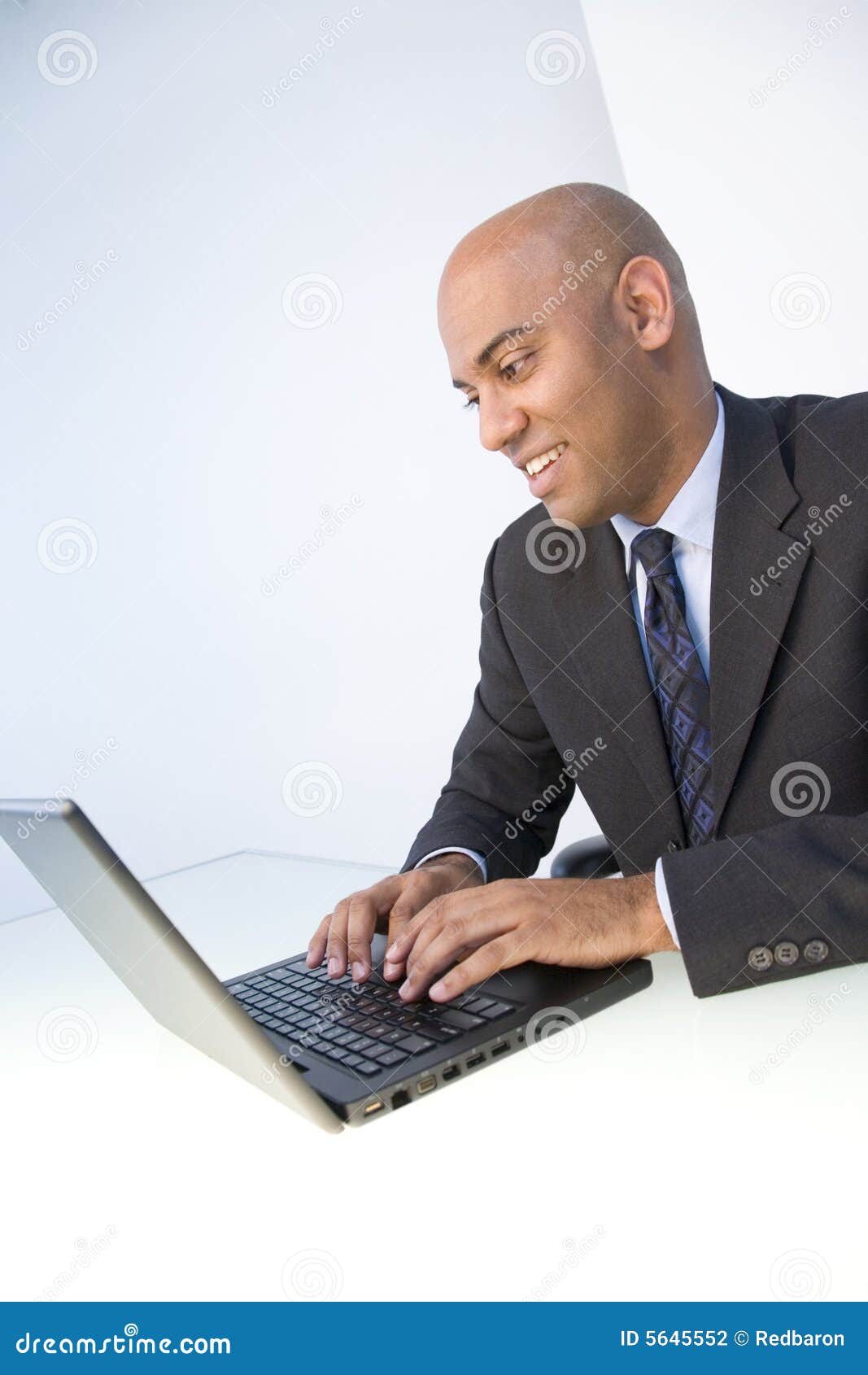 Man and laptop stock photo. Image of desk, work, laptop - 5645552