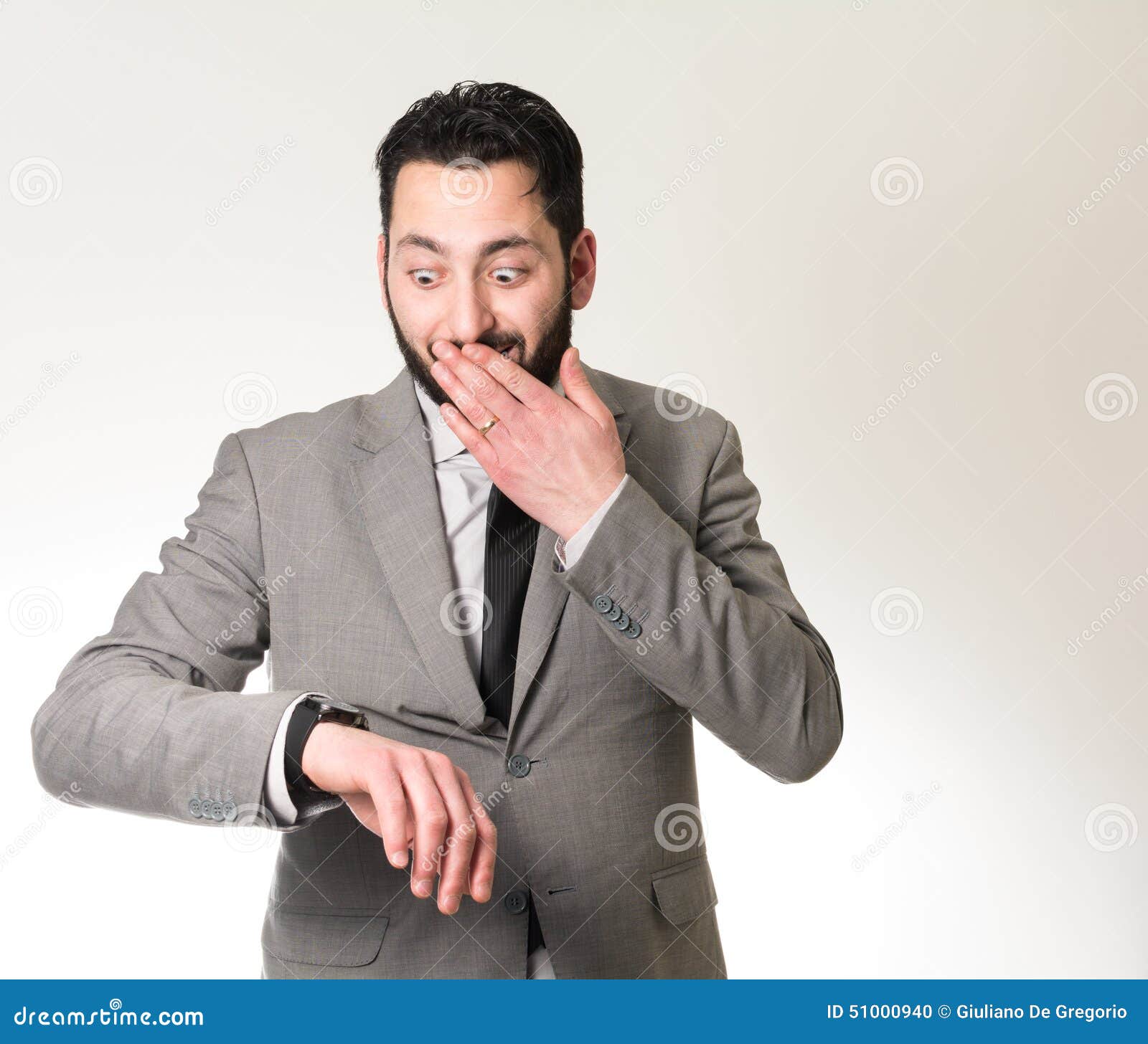Man in late stock photo. Image of elegance, wrist, wristwatch - 51000940