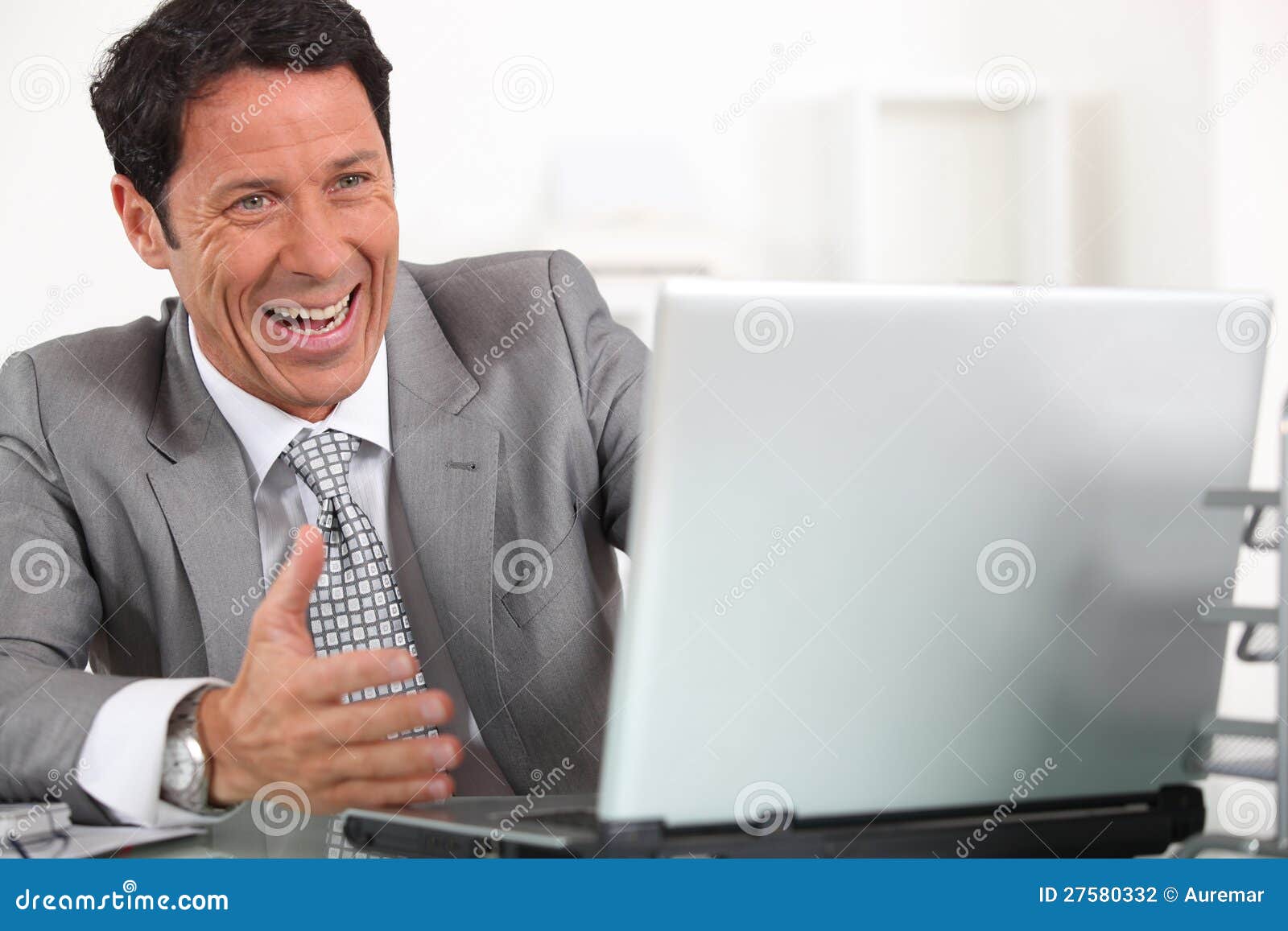 Man laughing hysterically stock photo. Image of caucasian - 27580332