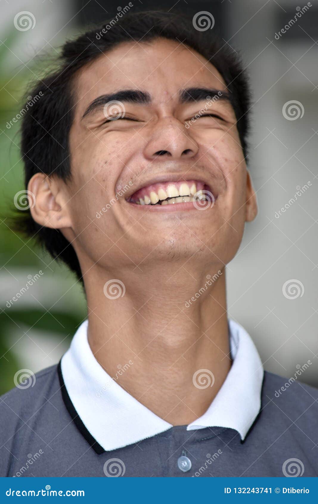 Man and Laughter stock image. Image of adult, giggling - 132243741