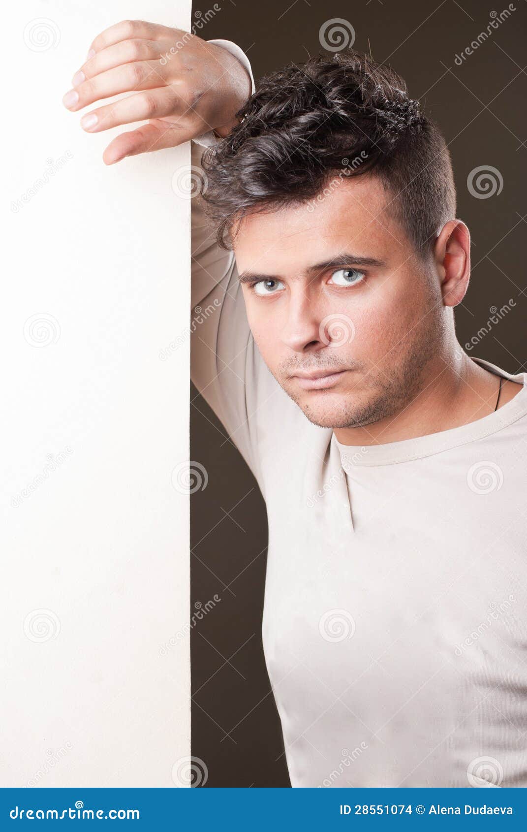 Man Leaning Against The Wall Stock Images - Image: 28551074 Man Leaning Against The Wall Stock Images - Image: 28551074