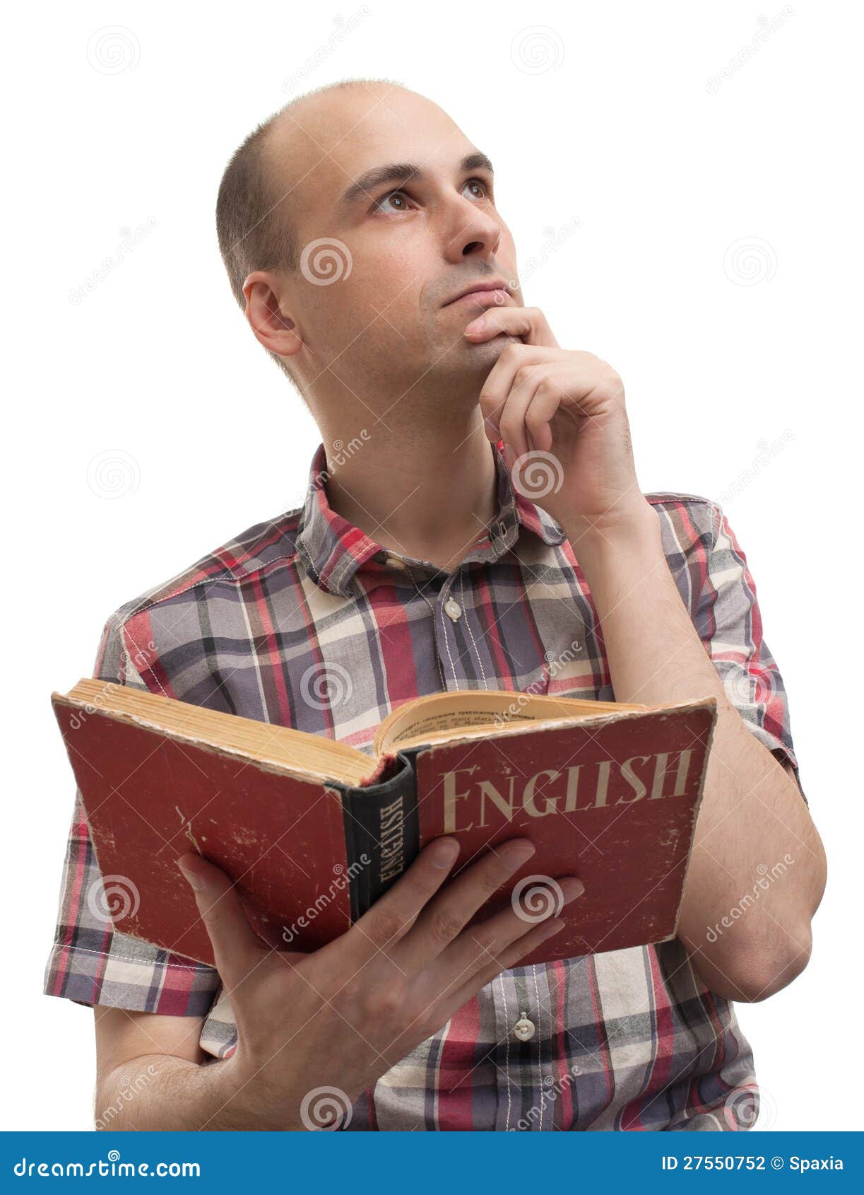 Man learning English stock photo. Image of caucasian - 27550752