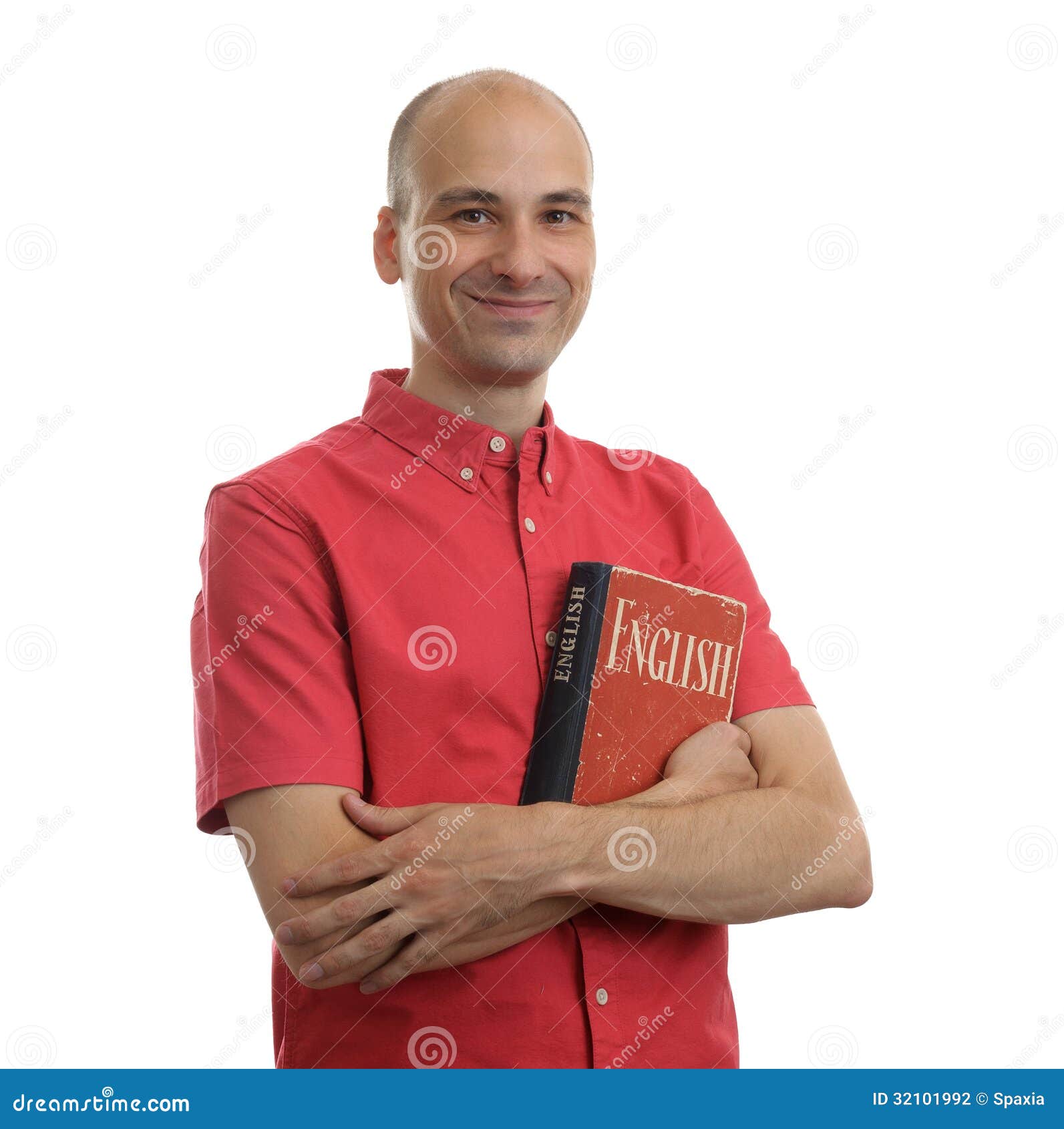 Man learning English stock photo. Image of happy, people - 32101992