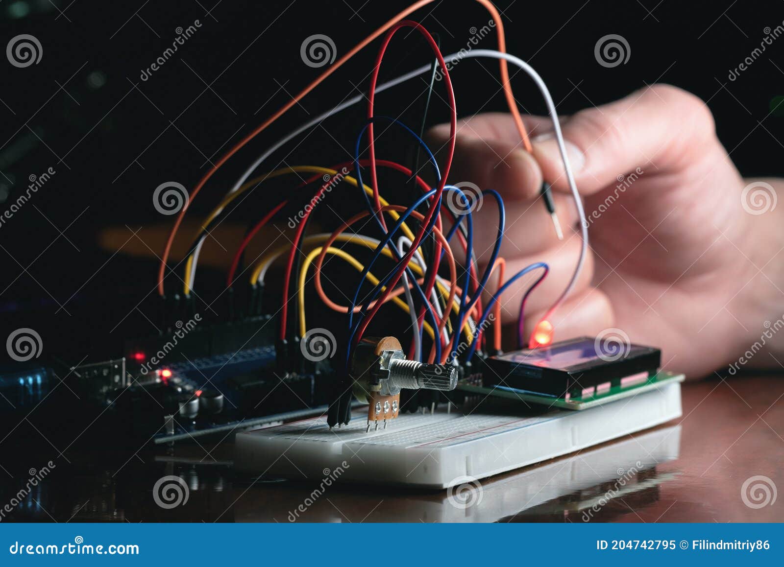 Microprocessors Programming. Stock Image - Image of model, industry ...