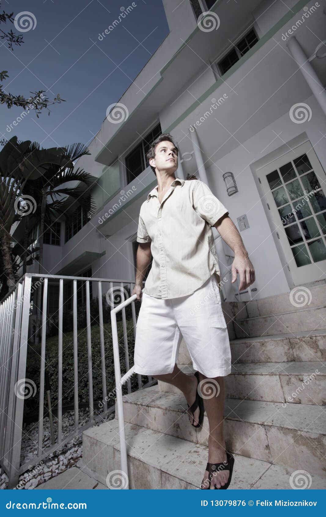 Man leaving stock photo. Image of wide, angle, rail, leaving - 13079876