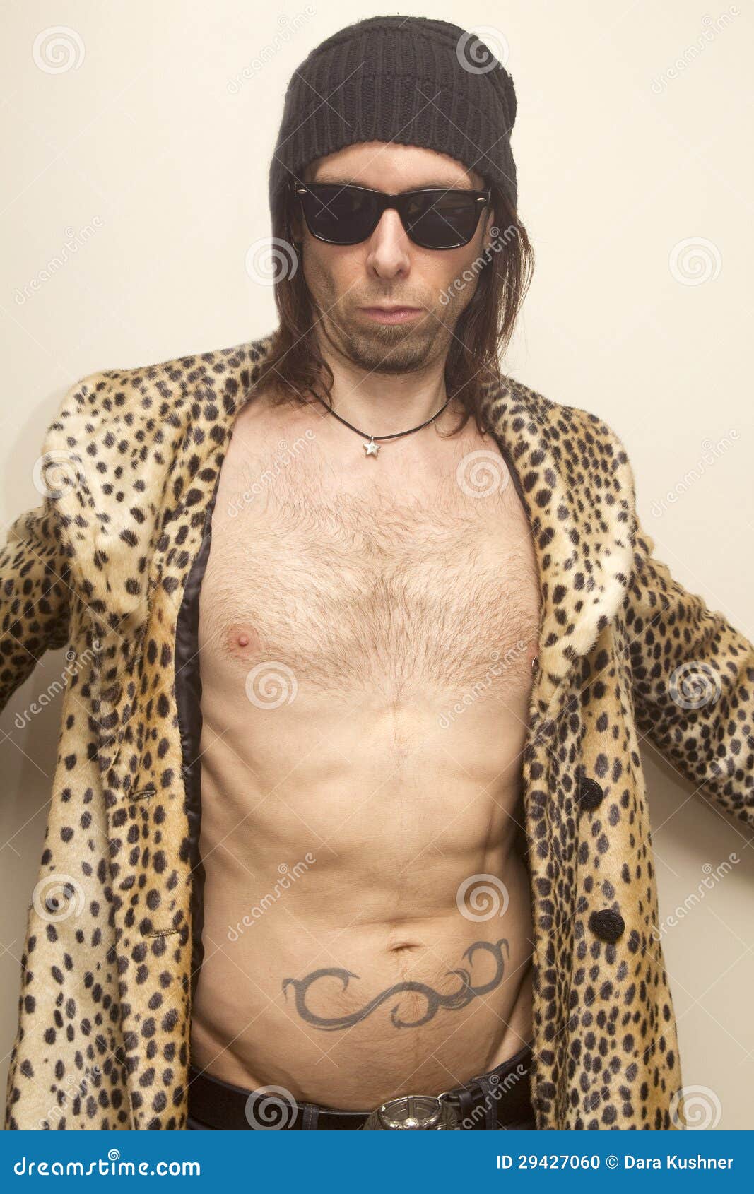 Man in Leopard Print stock photo. Image of bachelor, caucasian - 29427060