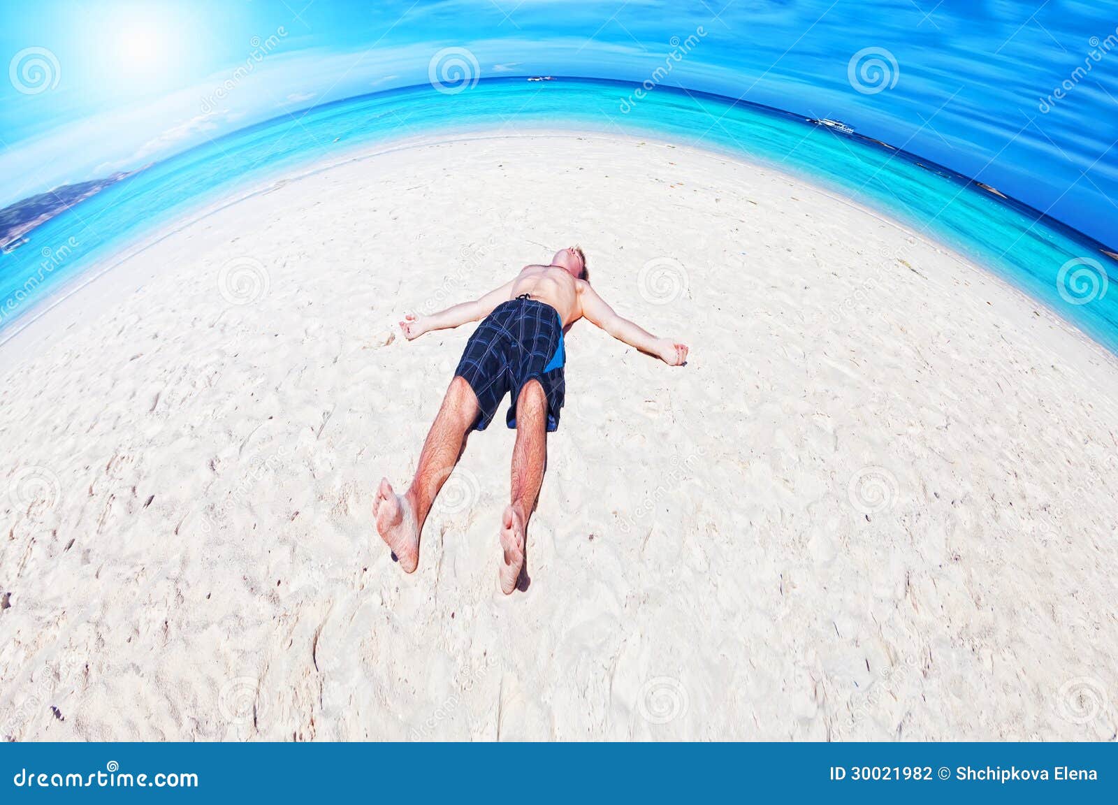 Man lies on a beach stock photo. Image of vacation, casual - 30021982 Man lies on a beach stock photo. Image of vacation, casual - 30021982