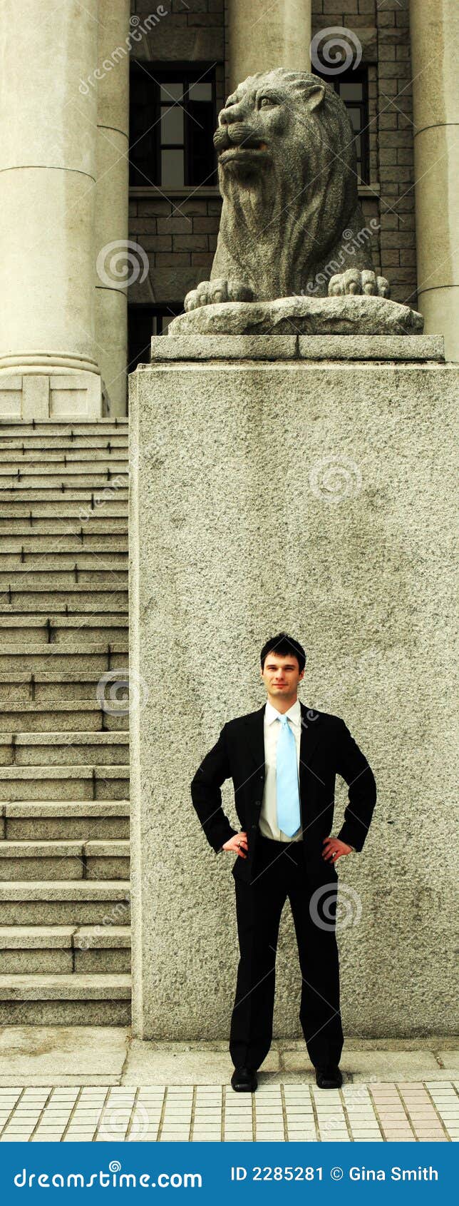 Man And The Lion Picture. Image: 2285281