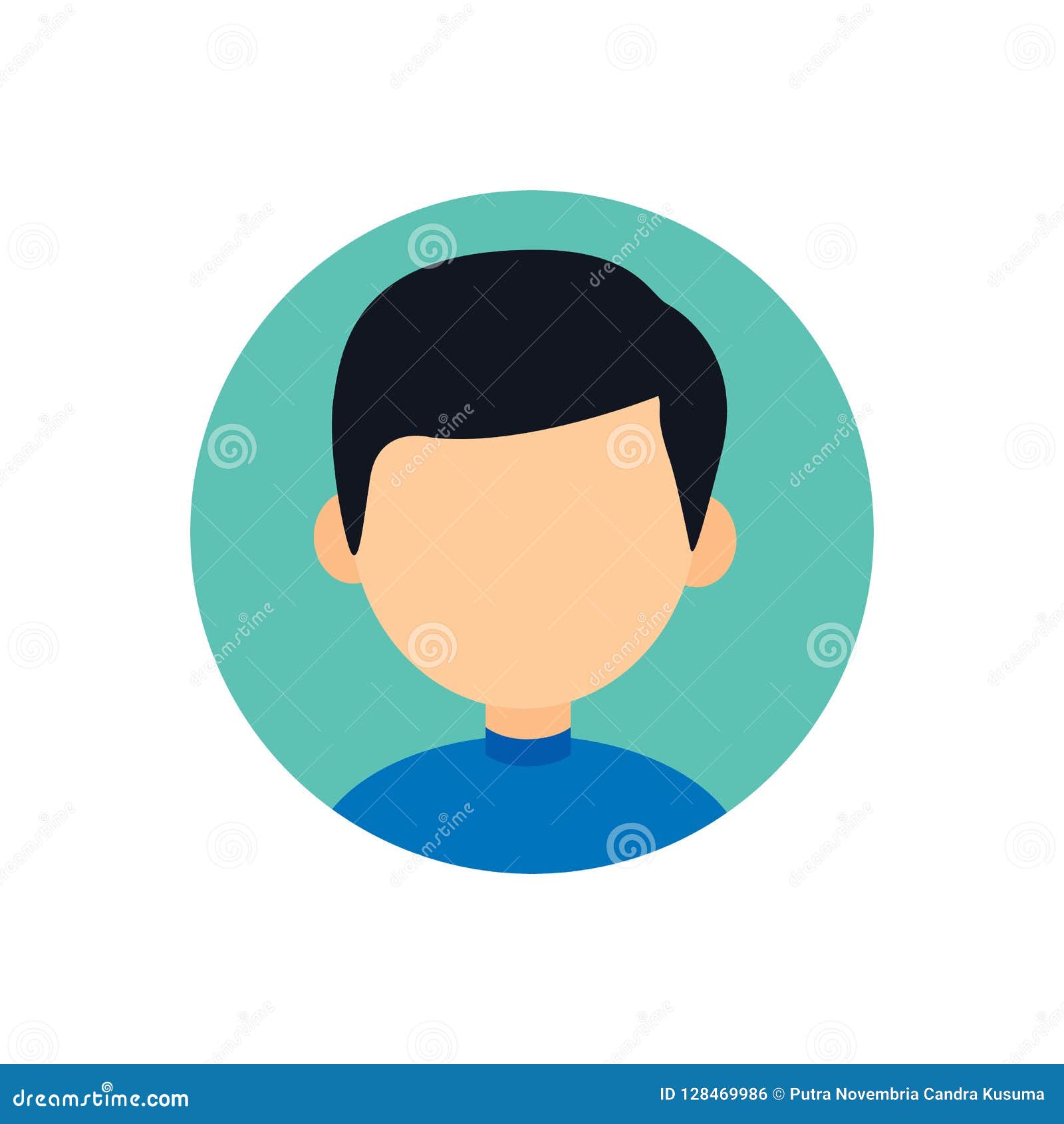 Man Logo Icon Design stock vector. Illustration of cool - 128469986