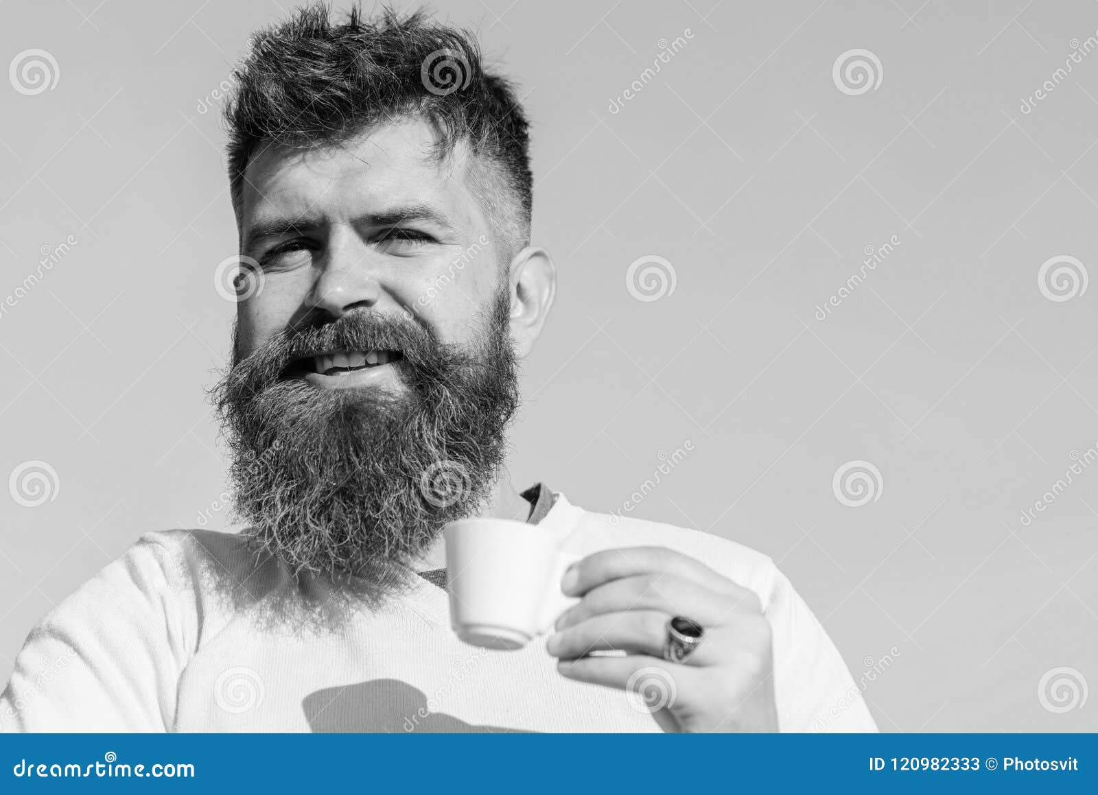 Man with Long Beard Enjoy Coffee. Coffee Taster Concept. Bearded Man ... Man with Long Beard Enjoy Coffee. Coffee Taster Concept. Bearded Man ...