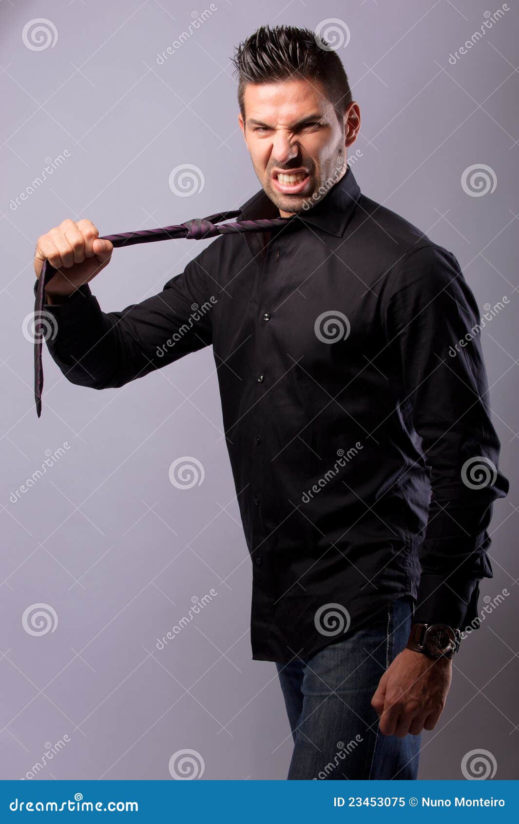 Man looking agressive stock image. Image of recession - 23453075