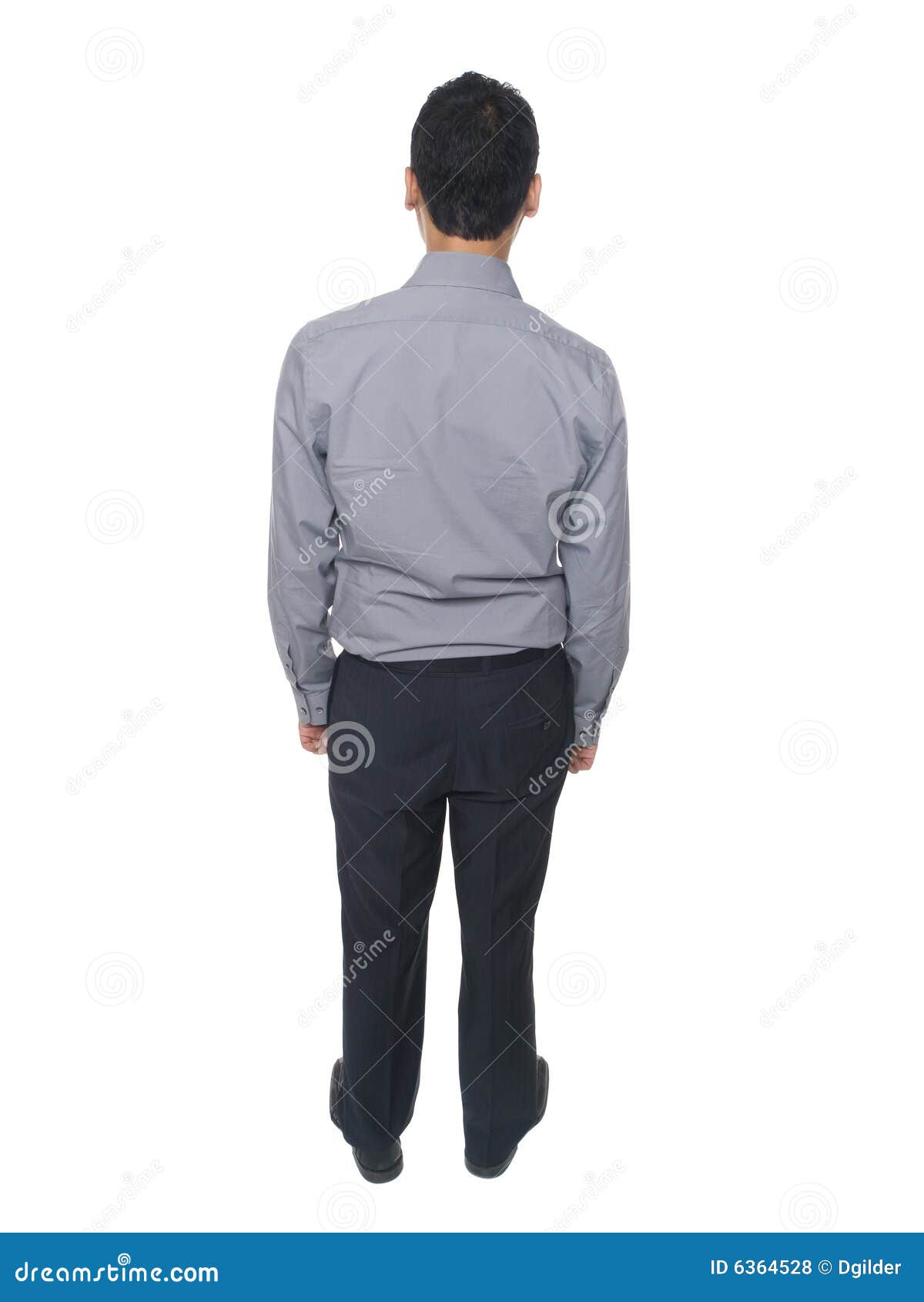 Man Looking into the Distance Stock Photo - Image of isolated ...