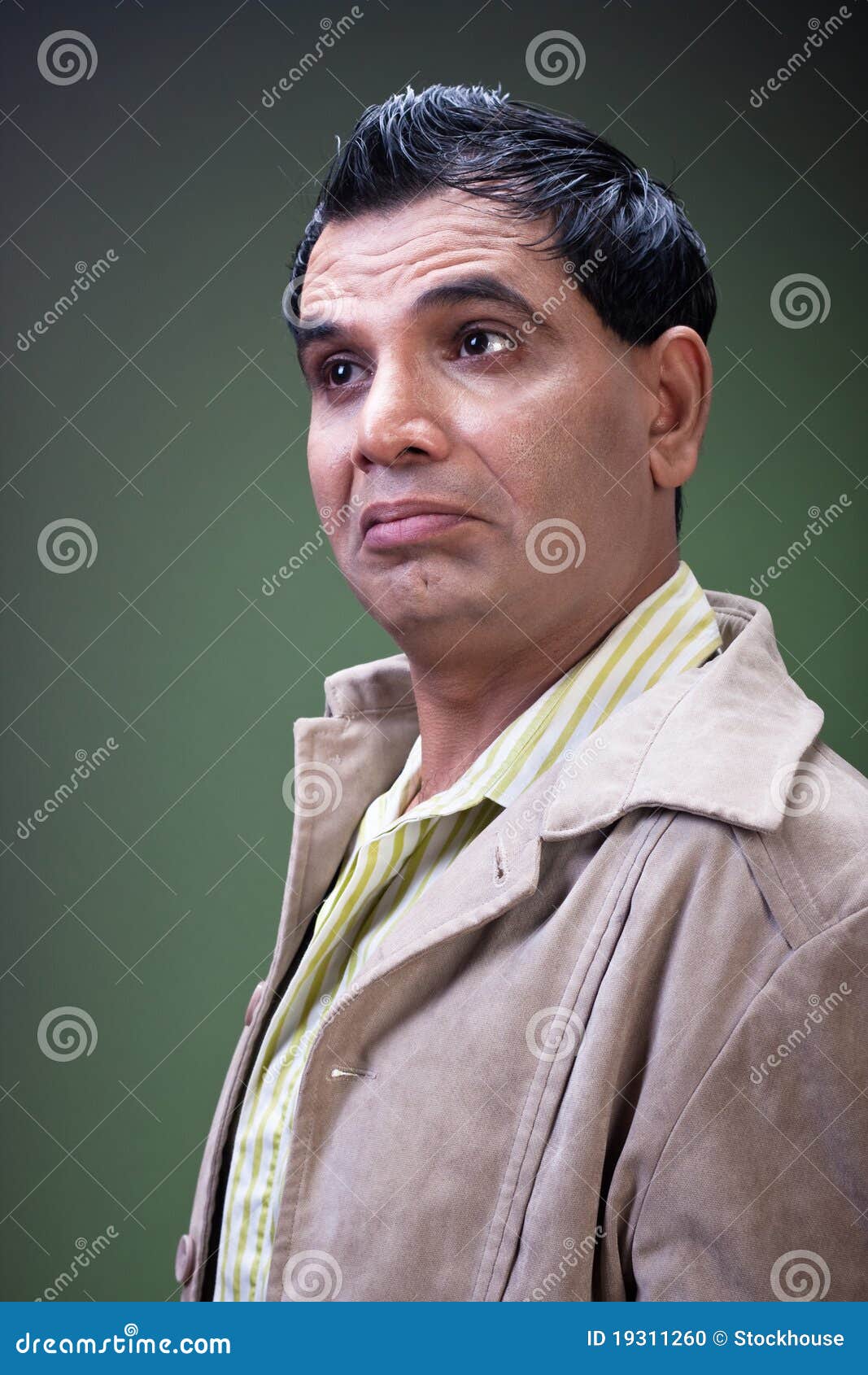 Man looking doubtful stock photo. Image of looking, pakistan - 19311260