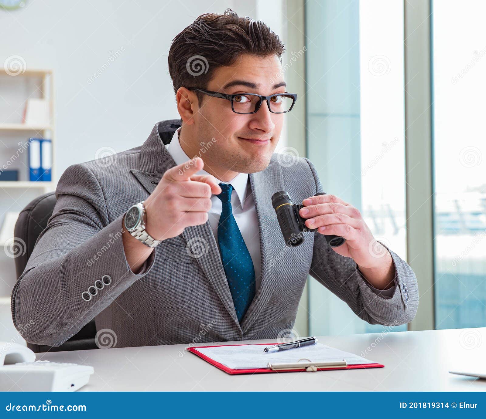 Man Looking for Errors and Mistakes in Report Stock Photo - Image of ...