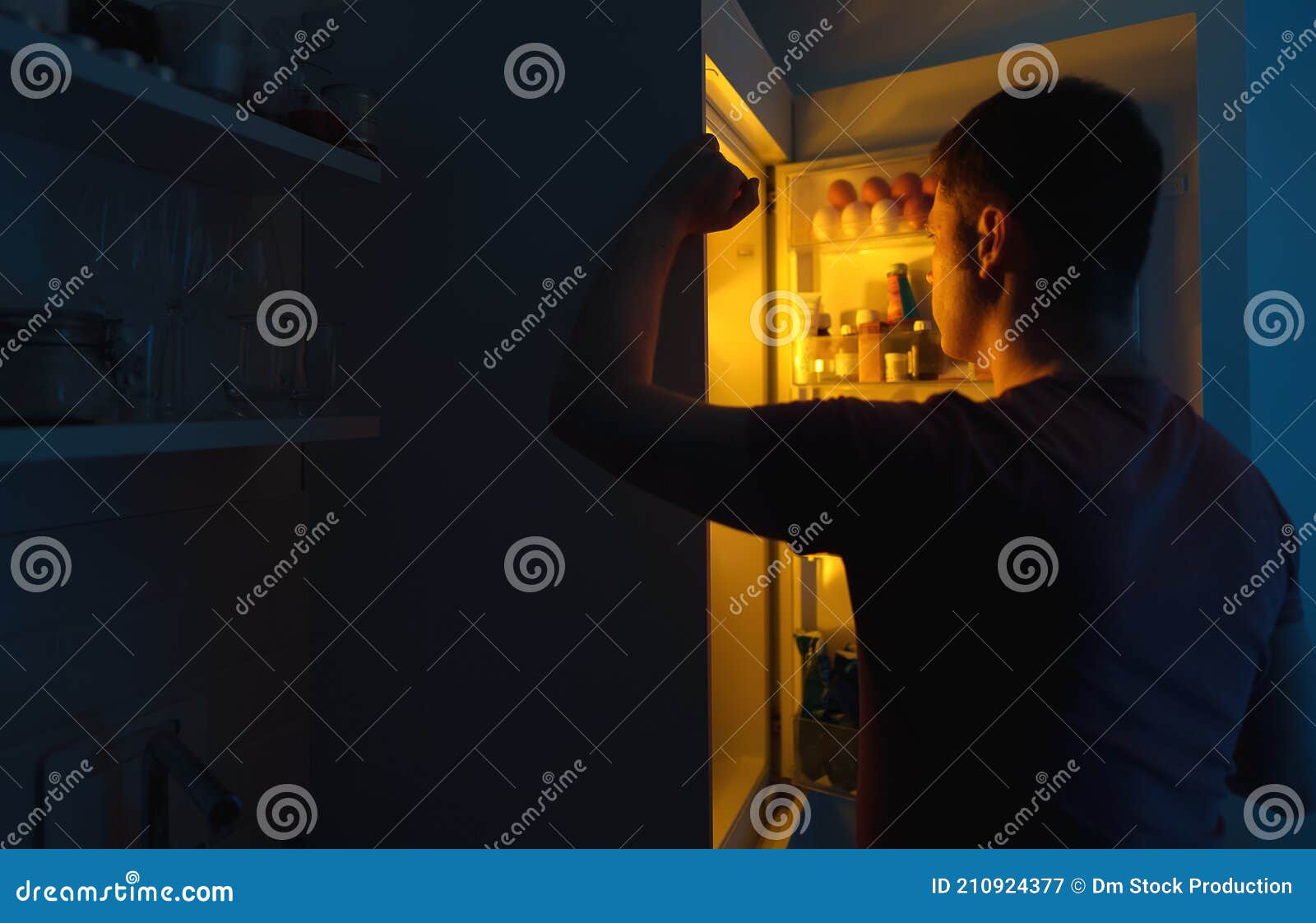 Man looking for food stock image. Image of looking, male - 210924377