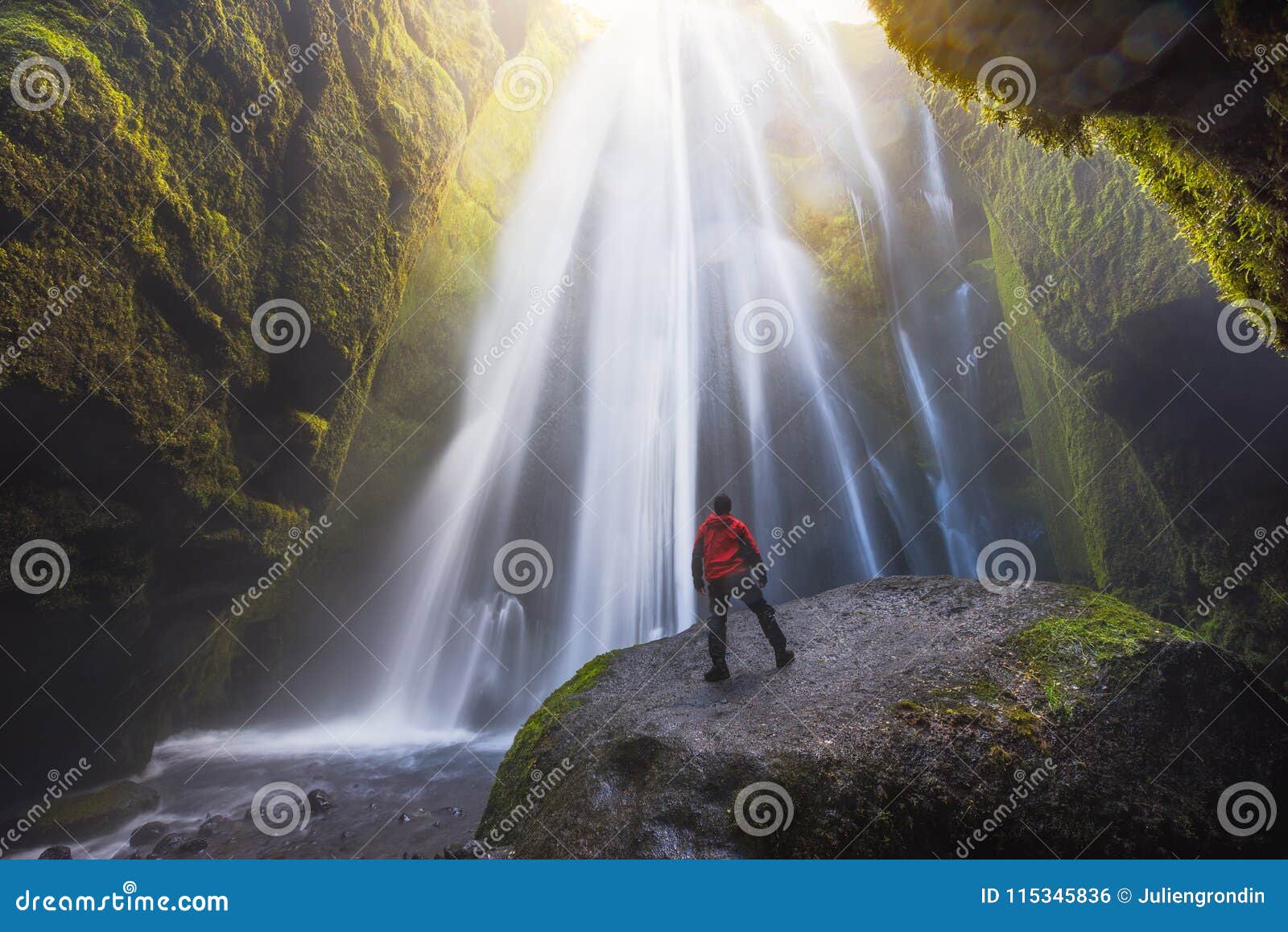 Waterfall Inside Flower Dome, Gardens By The Bay Editorial Image ...