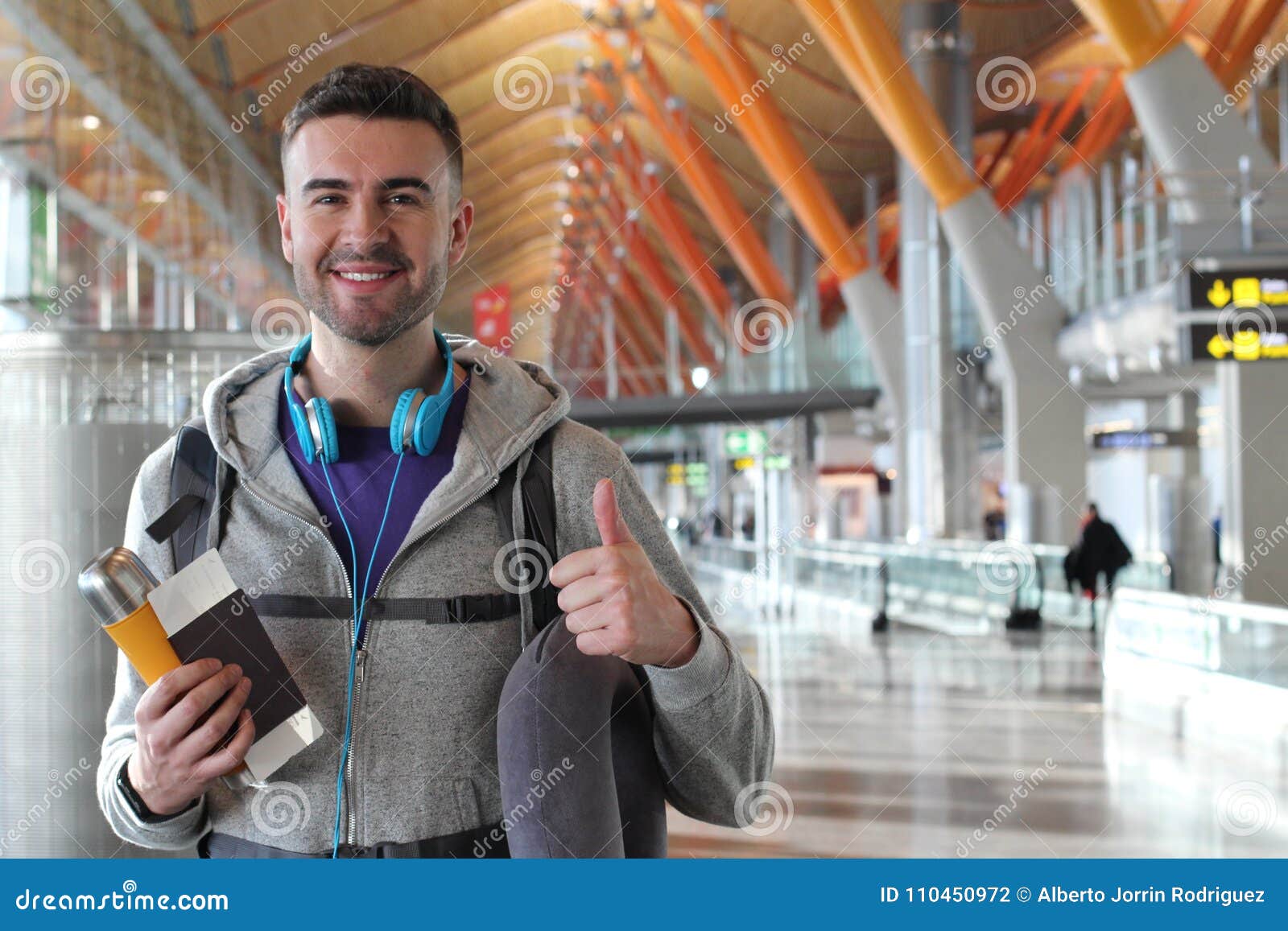 Man Looking for a Great Adventure Stock Photo - Image of mediterranean ...